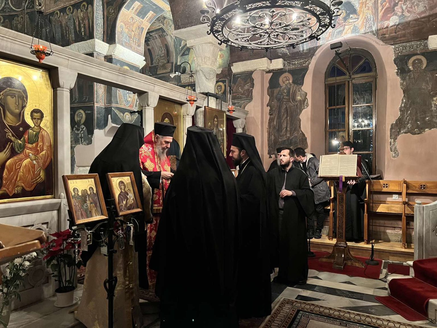 Η εις Διάκονον Χειροτονία του Μοναχού Δαμασκηνού στην Ιερά Μονή ...