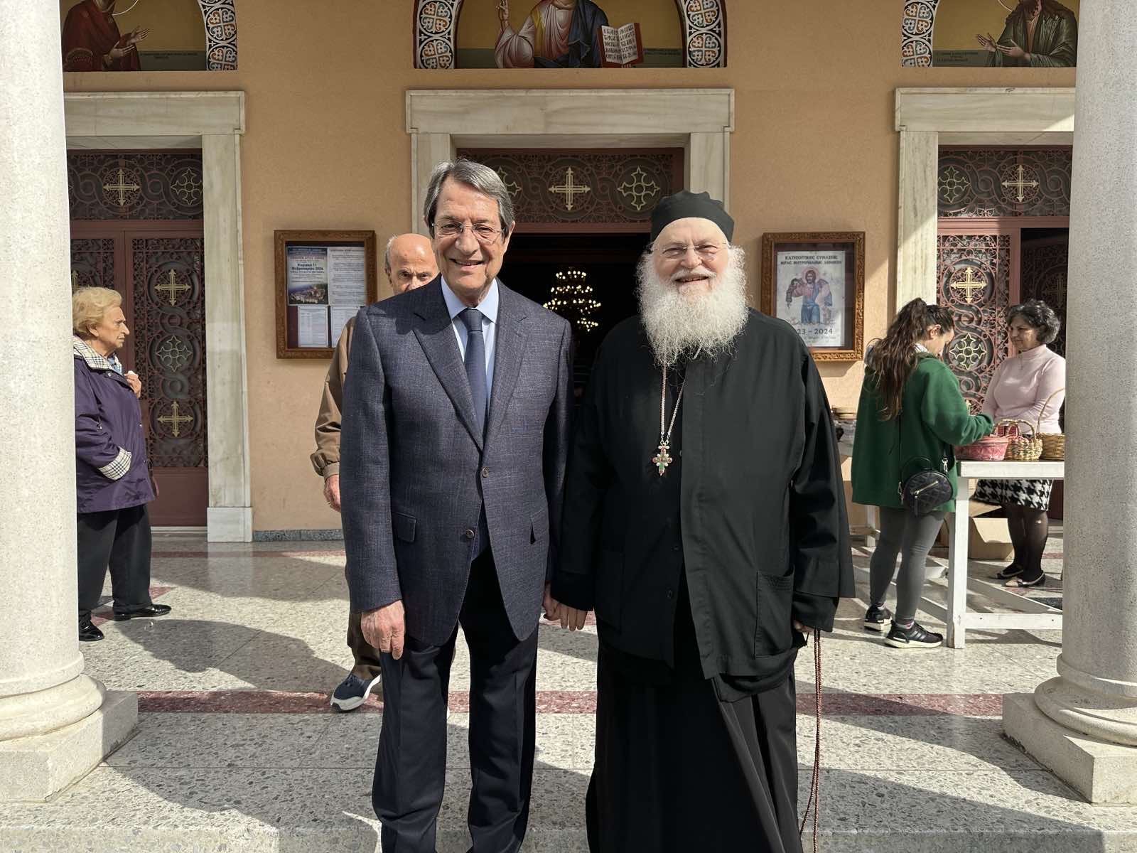 Ο τ. πρόεδρος της Κυπριακής Δημοκρατίας στην Αγία Ζώνη - Ορθοδοξία News ...