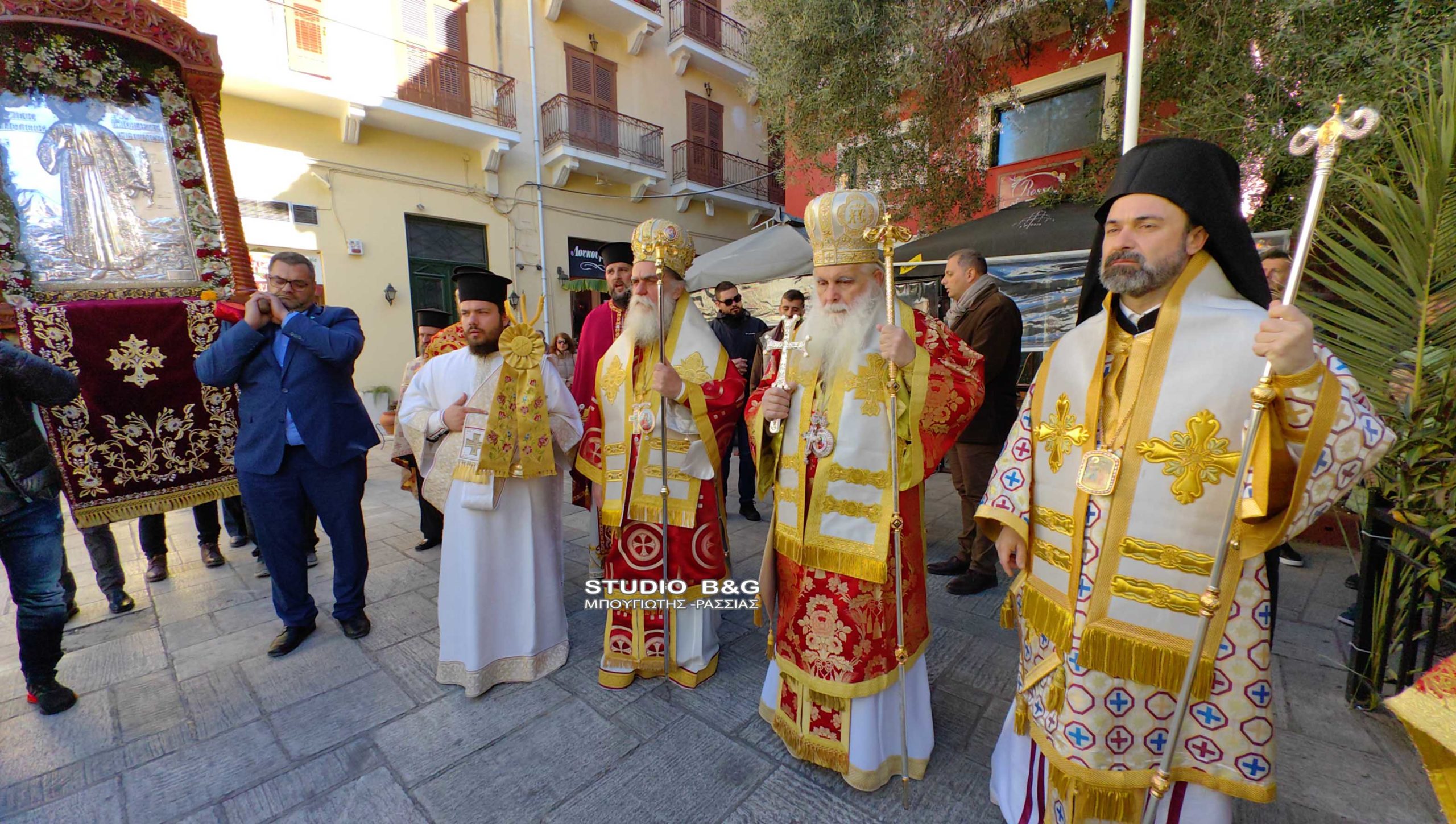 Ναύπλιο: Πολυαρχιερατική Θεία Λειτουργία και λιτανεία για τον πολιούχο ...