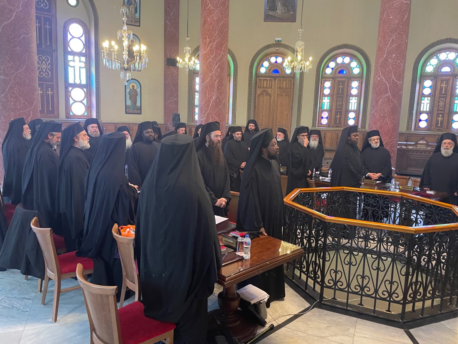 Ιερά Σύνοδος του Πατριαρχείου Αλεξανδρείας - 1η ημέρα εργασιών: Εκλογές ...