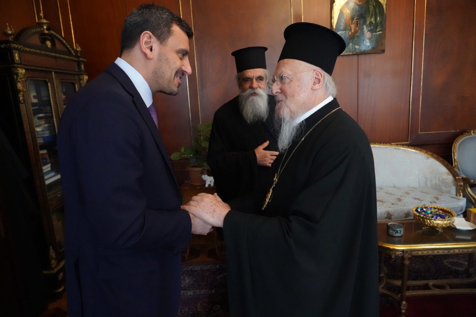 Στο Οικουμενικό Πατριαρχείο ο Μητροπολίτης Ηλείας και Ωλένης, ο ...