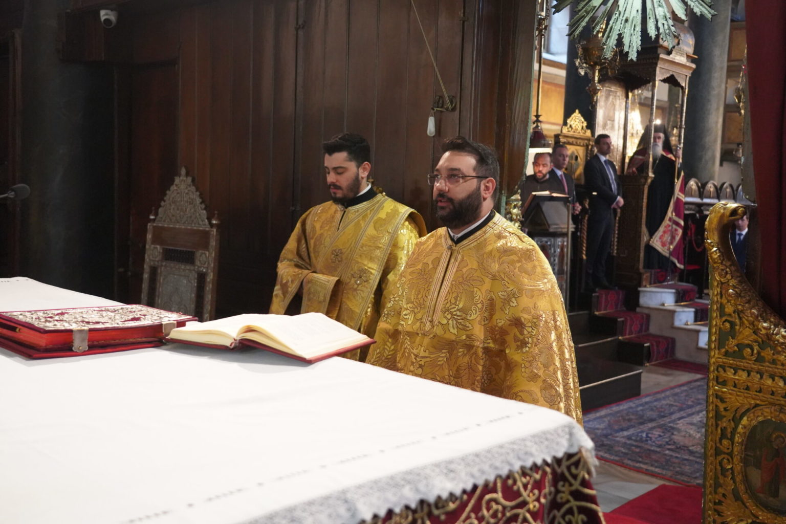 Χοροστασία του Μητροπολίτου Ηλείας και Ωλένης στον Πάνσεπτο Πατριαρχικό ...