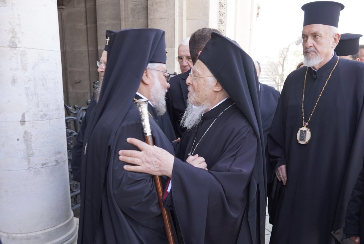 Ο Οικουμενικός Πατριάρχης προσκύνησε τη σορό του μακαριστού Πατριάρχη ...