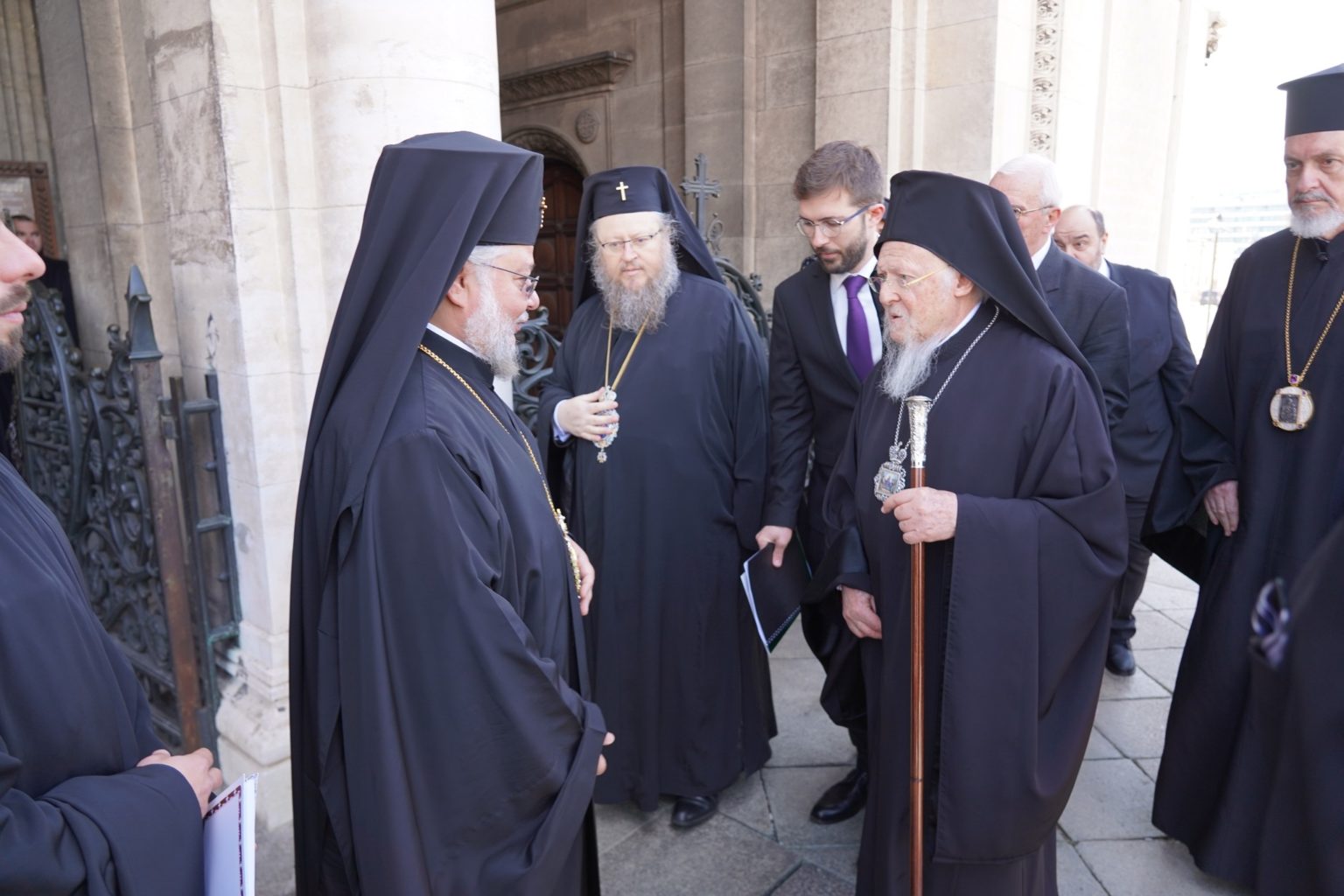 Ο Οικουμενικός Πατριάρχης προσκύνησε τη σορό του μακαριστού Πατριάρχη ...