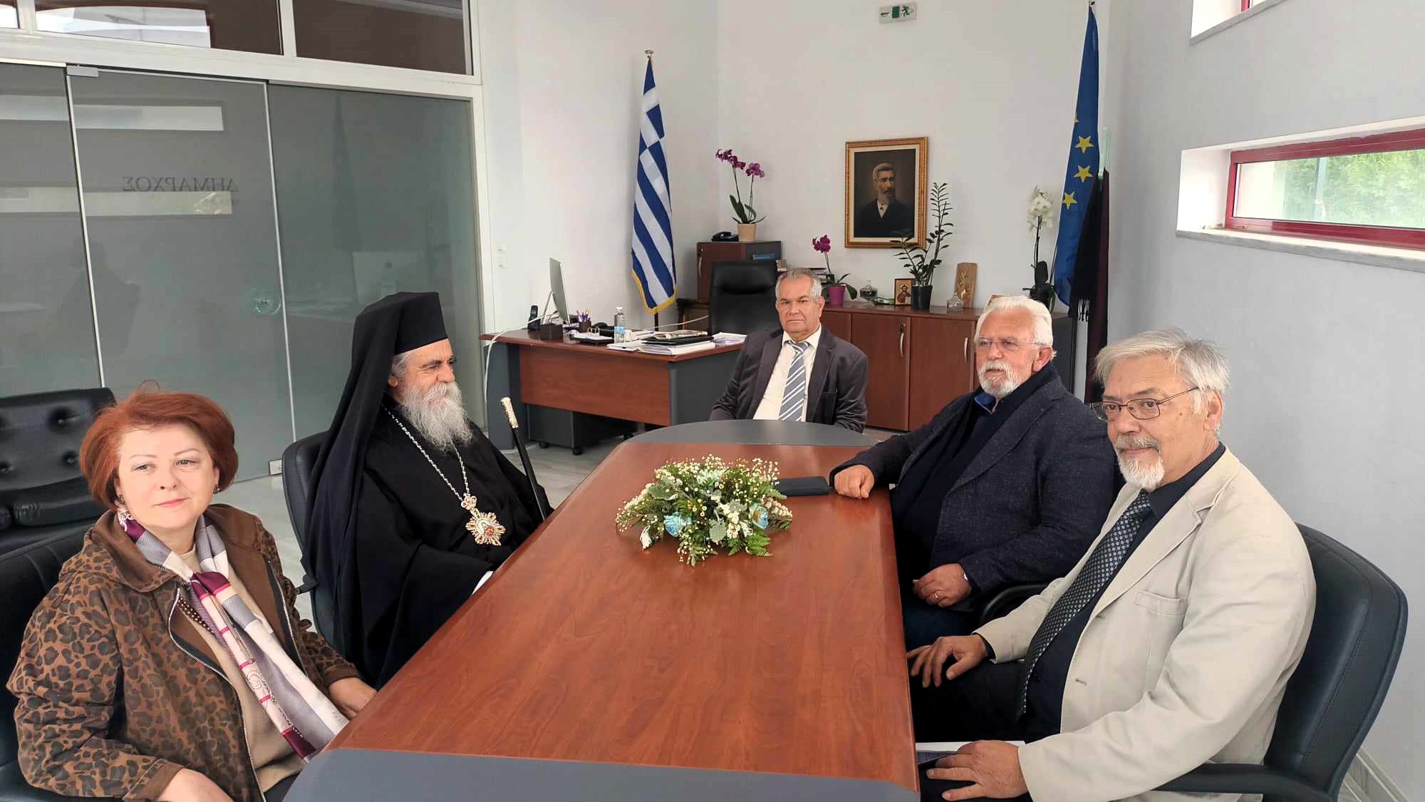 Συνάντηση Μητροπολίτη Ηλείας με τον Δήμαρχο Ήλιδας - Ορθοδοξία News Agency