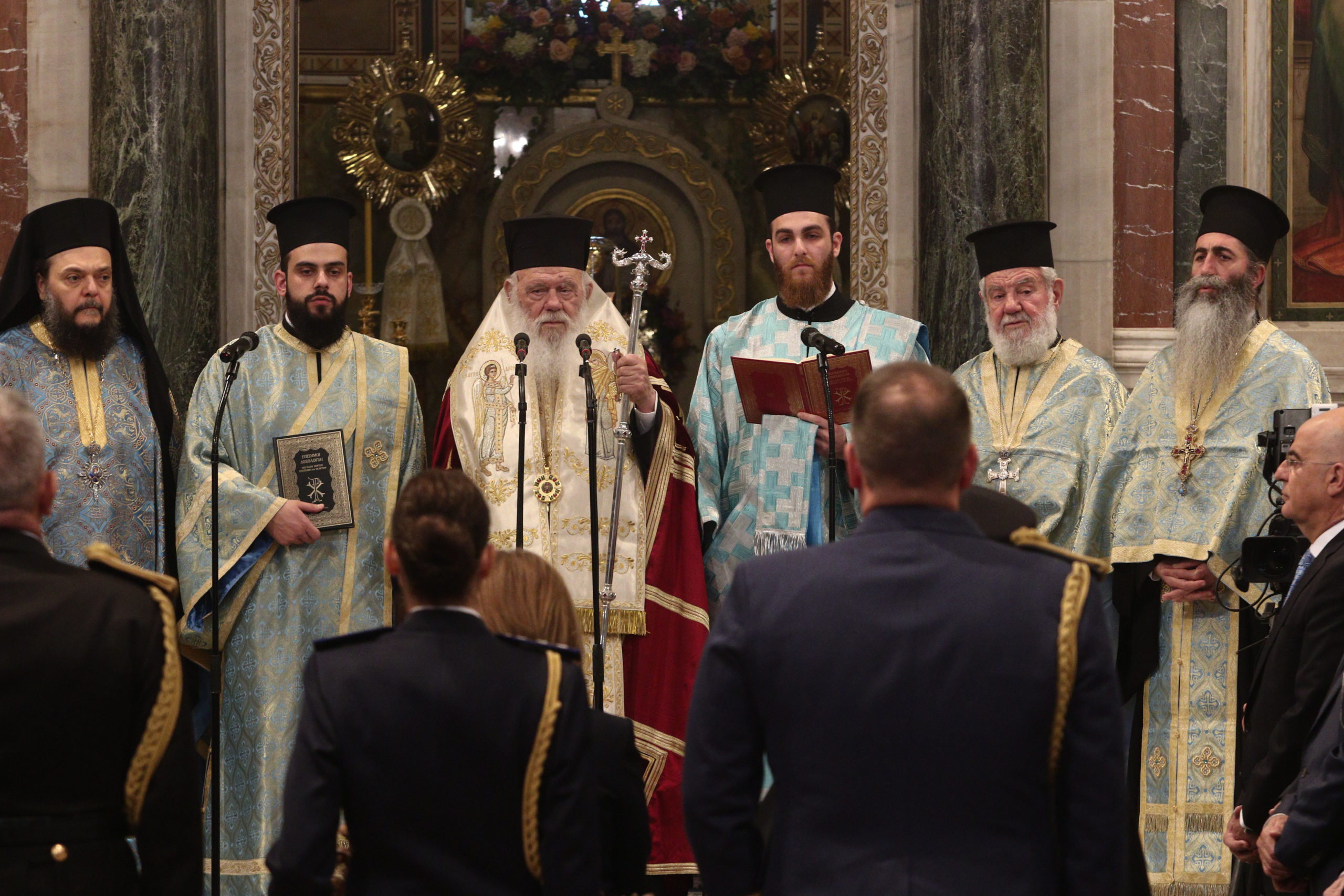 Δοξολογία για την Εθνική Εορτή της 25ης Μαρτίου στον Ιερό Μητροπολιτικό ...