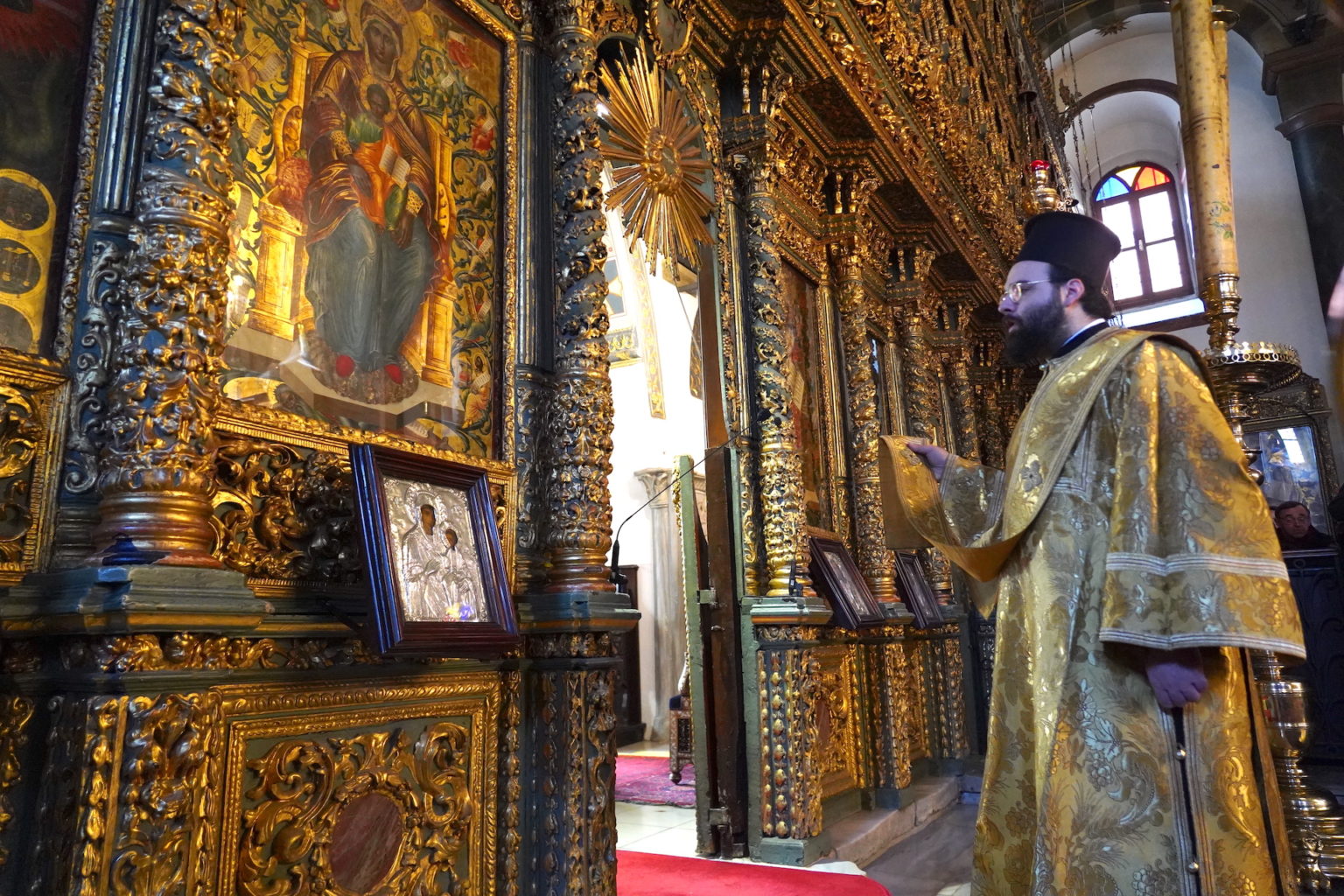 Χοροστασία του Μητροπολίτη Φλωρίνης στον Πάνσεπτο Πατριαρχικό Ναό του ...
