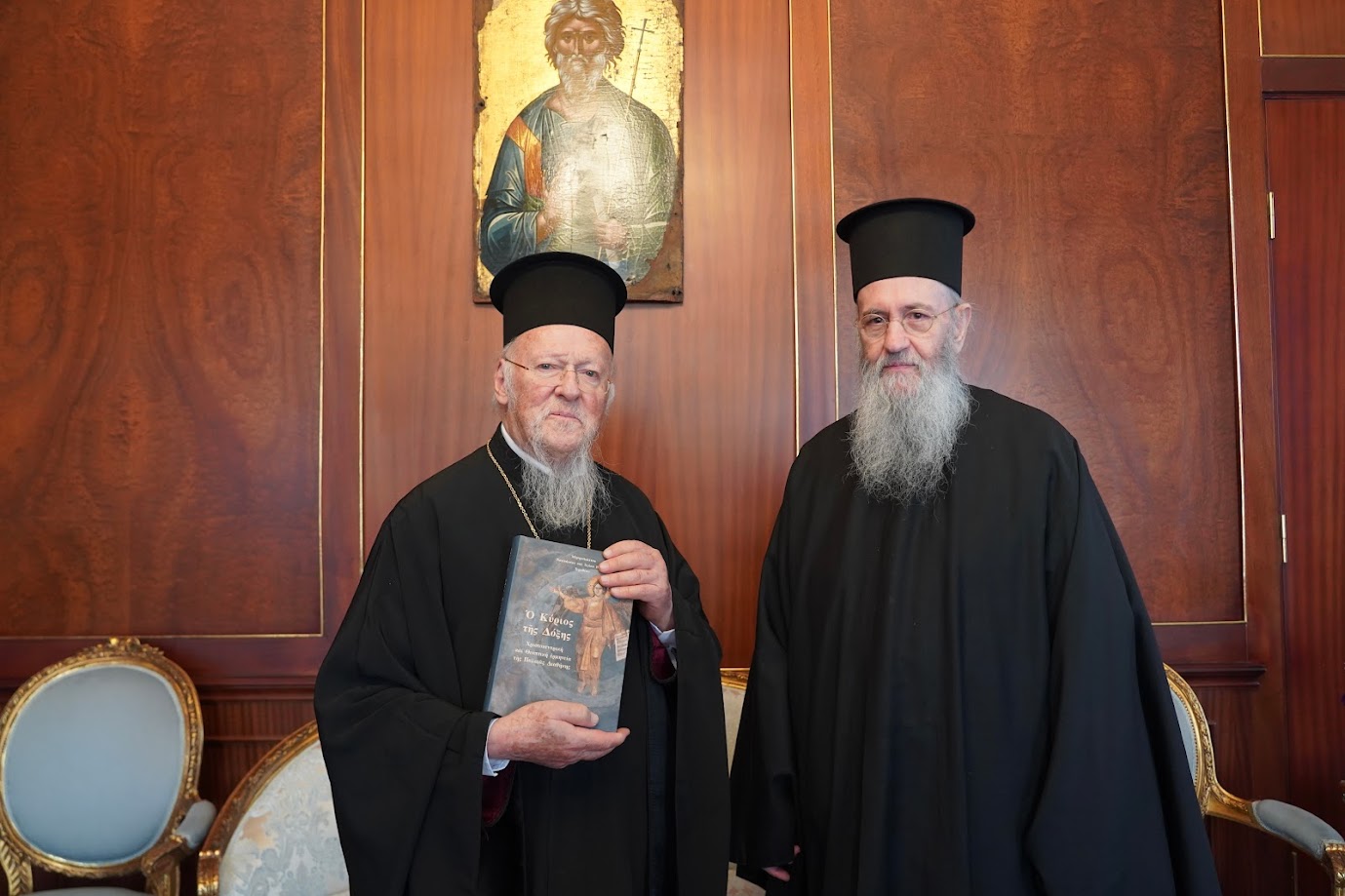 Επίσκεψη Μητροπολίτη Ναυπάκτου Ιεροθέου στο Οικουμενικό Πατριαρχείο ...