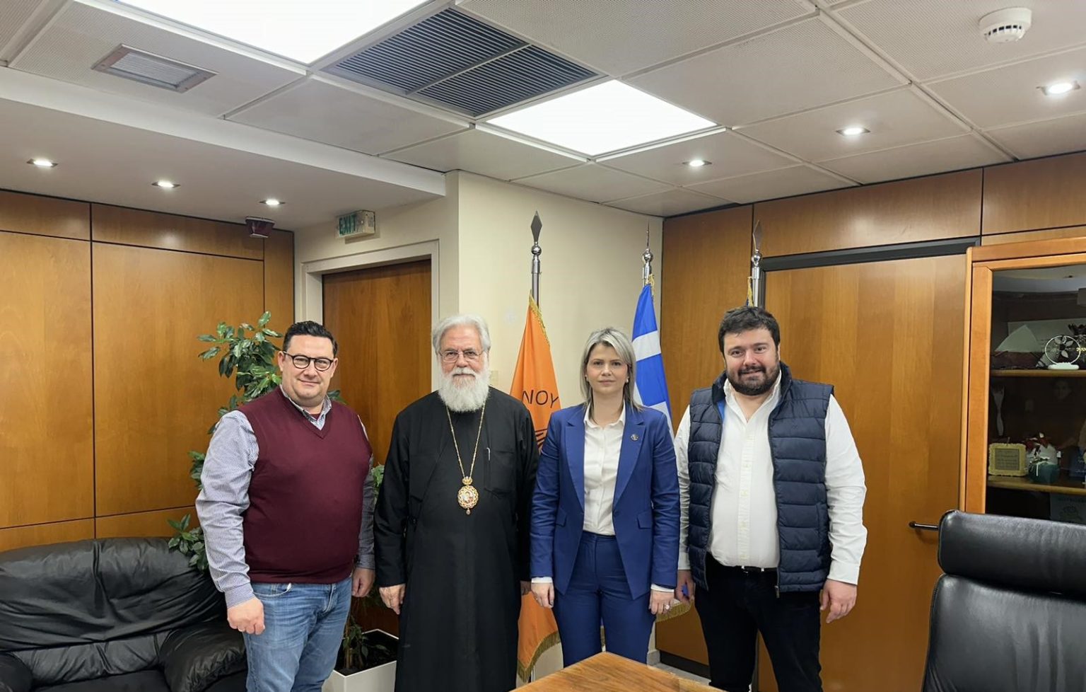 Συνάντηση της Δημάρχου Ιλίου με τον Μητροπολίτη Αθηναγόρα - Ορθοδοξία ...