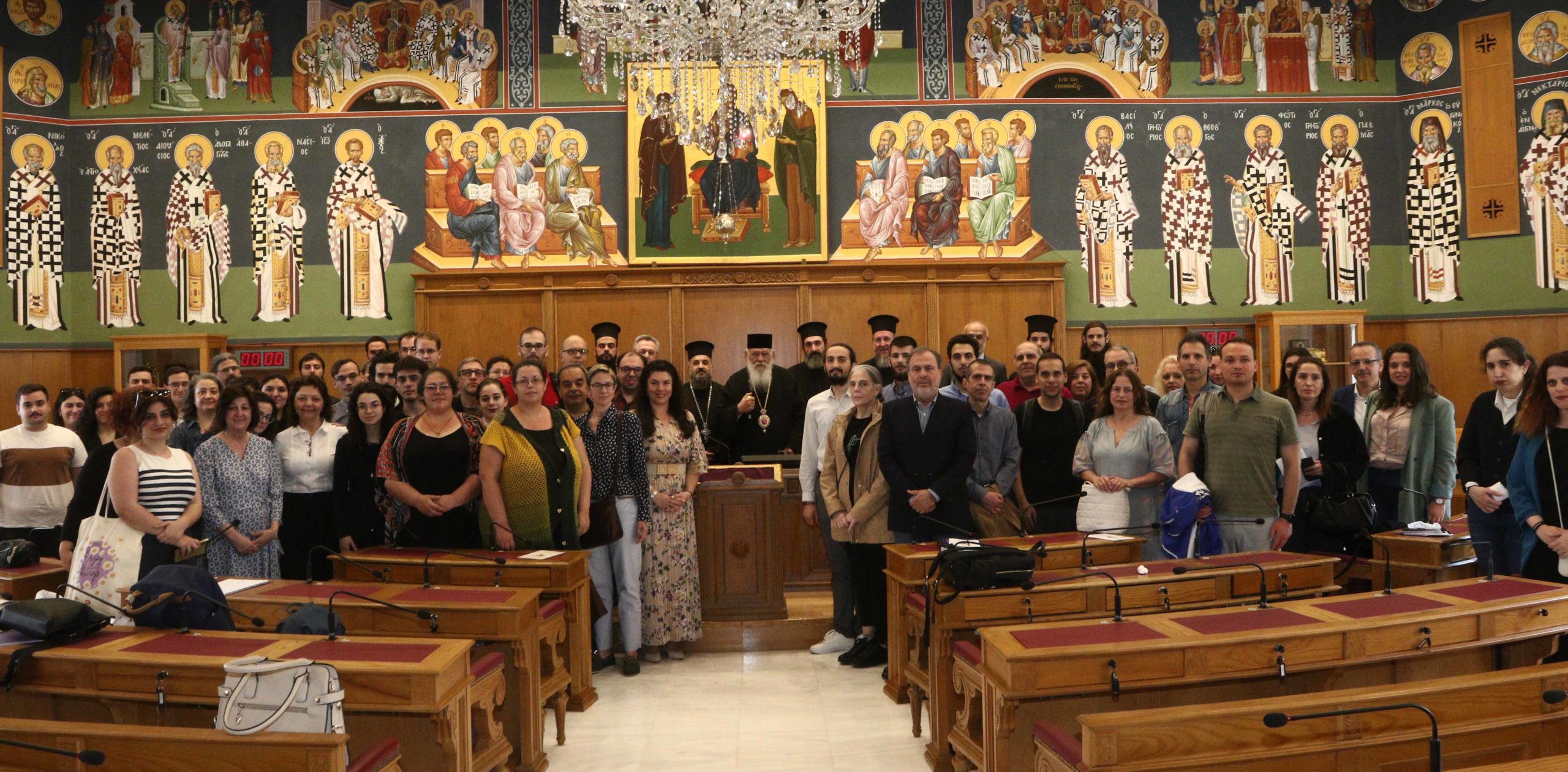 Επίσκεψη φοιτητών της Θεολογικής Σχολής Αθηνών στην Ιερά Σύνοδο ...