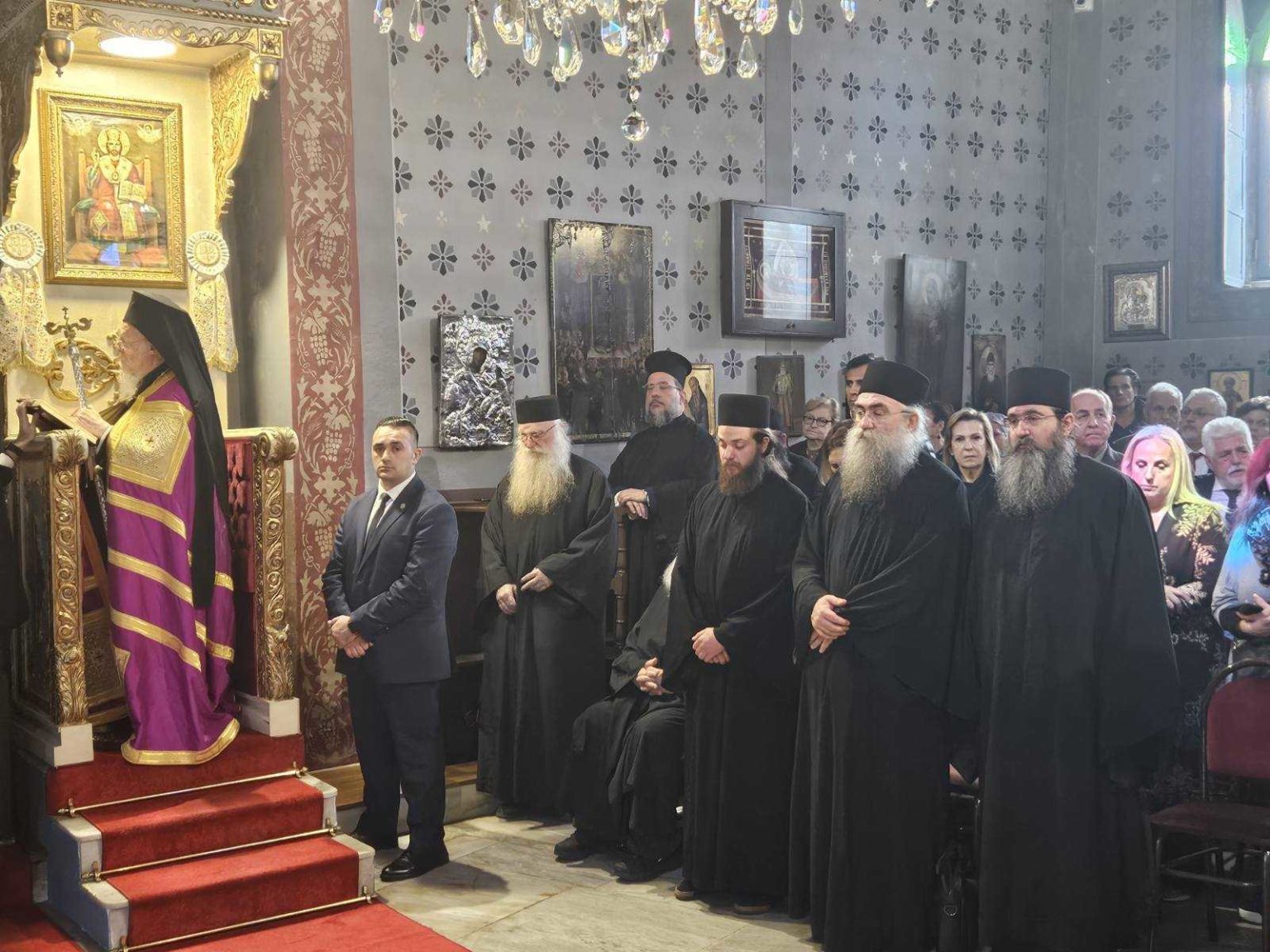 Ο Οικουμενικός Πατριάρχης στην Παναγία των Βλαχερνών για τους Γ ...