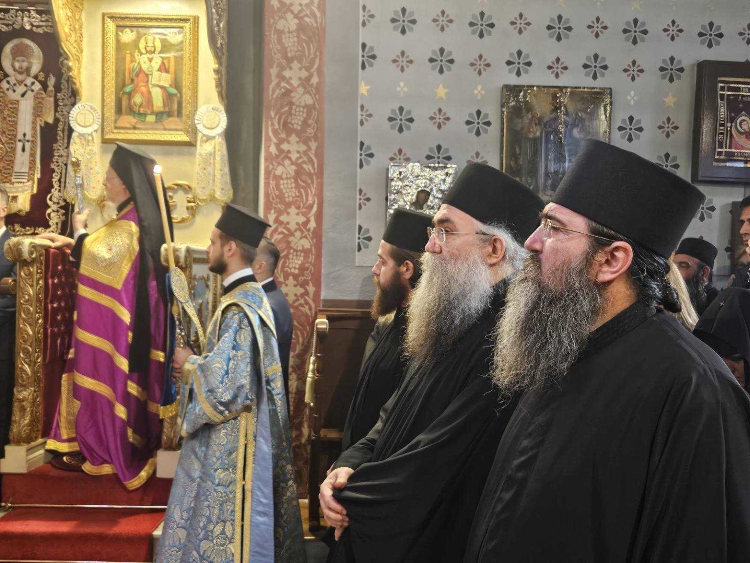 Ο Οικουμενικός Πατριάρχης στην Παναγία των Βλαχερνών για τους Γ ...