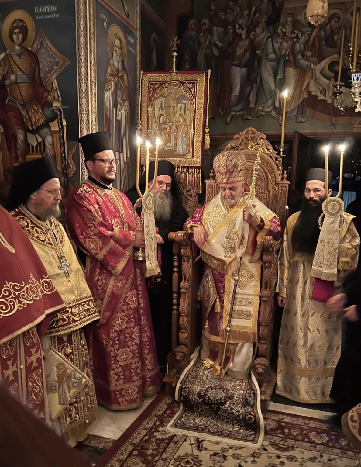 Η διπλή εορτή της Σταυροπροσκυνήσεως και του Ευαγγελισμού της Θεοτόκου ...