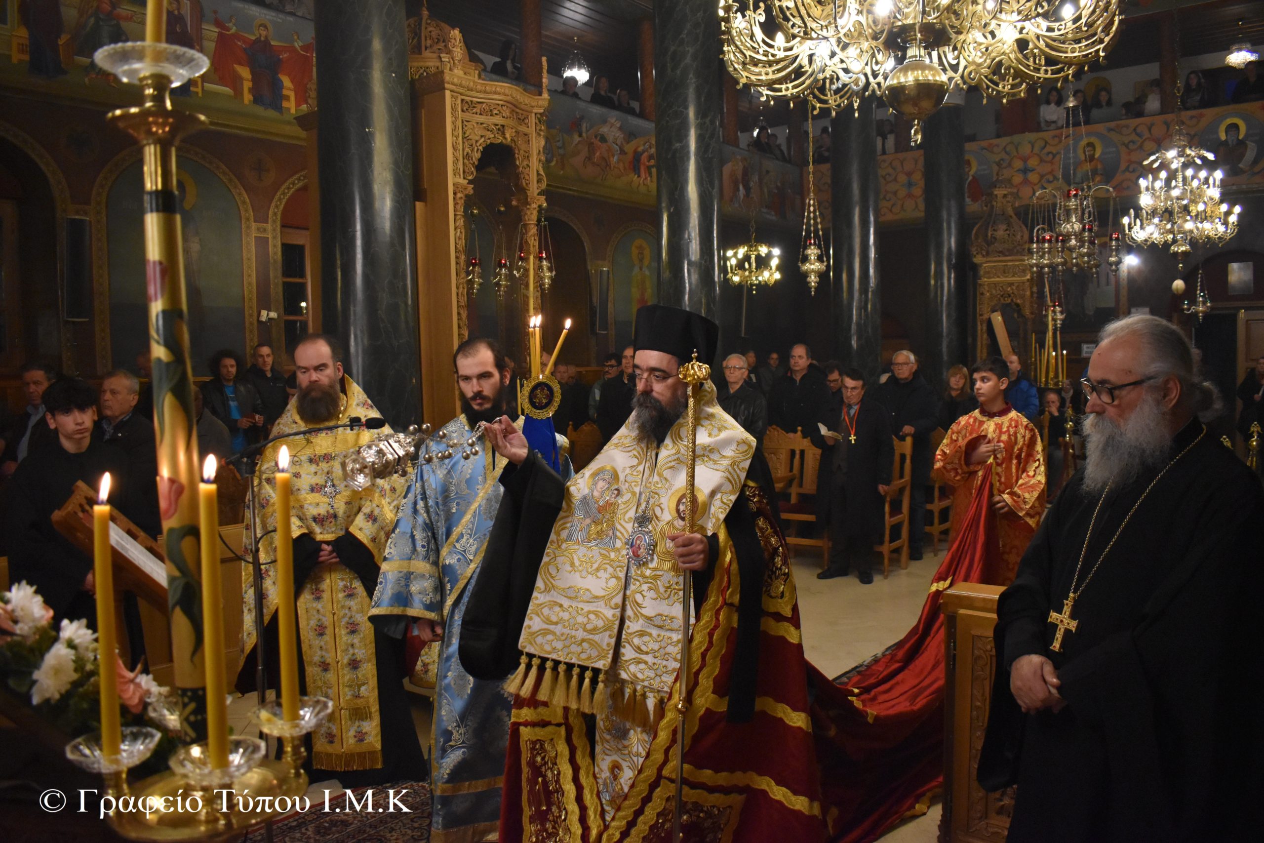 Η Ακολουθία του Ακαθίστου Ύμνου στην Καστοριά - Ορθοδοξία News Agency