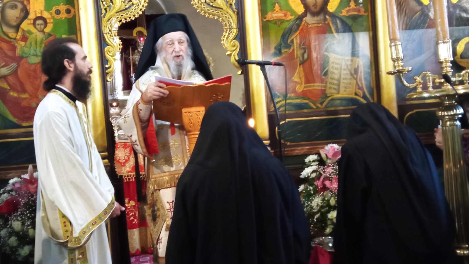 Κουρά Μοναχής στην Ιερά Μονή Μεταμορφώσεως του Σωτήρος Κύμης ...