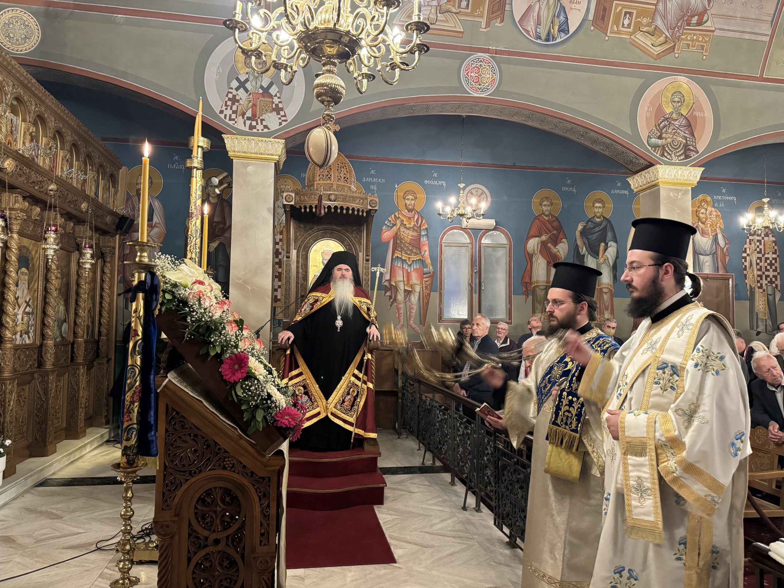 Η τρίτη στάση των Χαιρετισμών στην Ιερά Μητρόπολη Καλαμαριάς ...