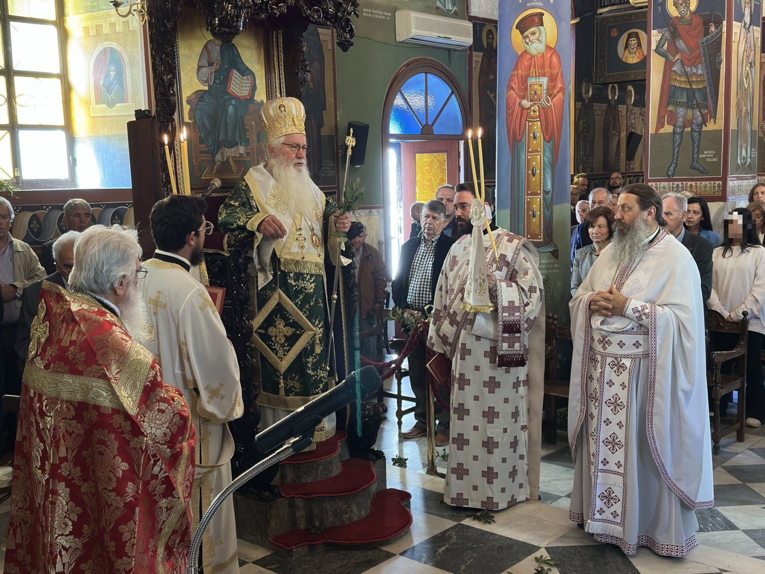 Εορτή Αγίου Λαζάρου και Βαΐων στην Ιερά Μητρόπολη Θηβών - Ορθοδοξία ...
