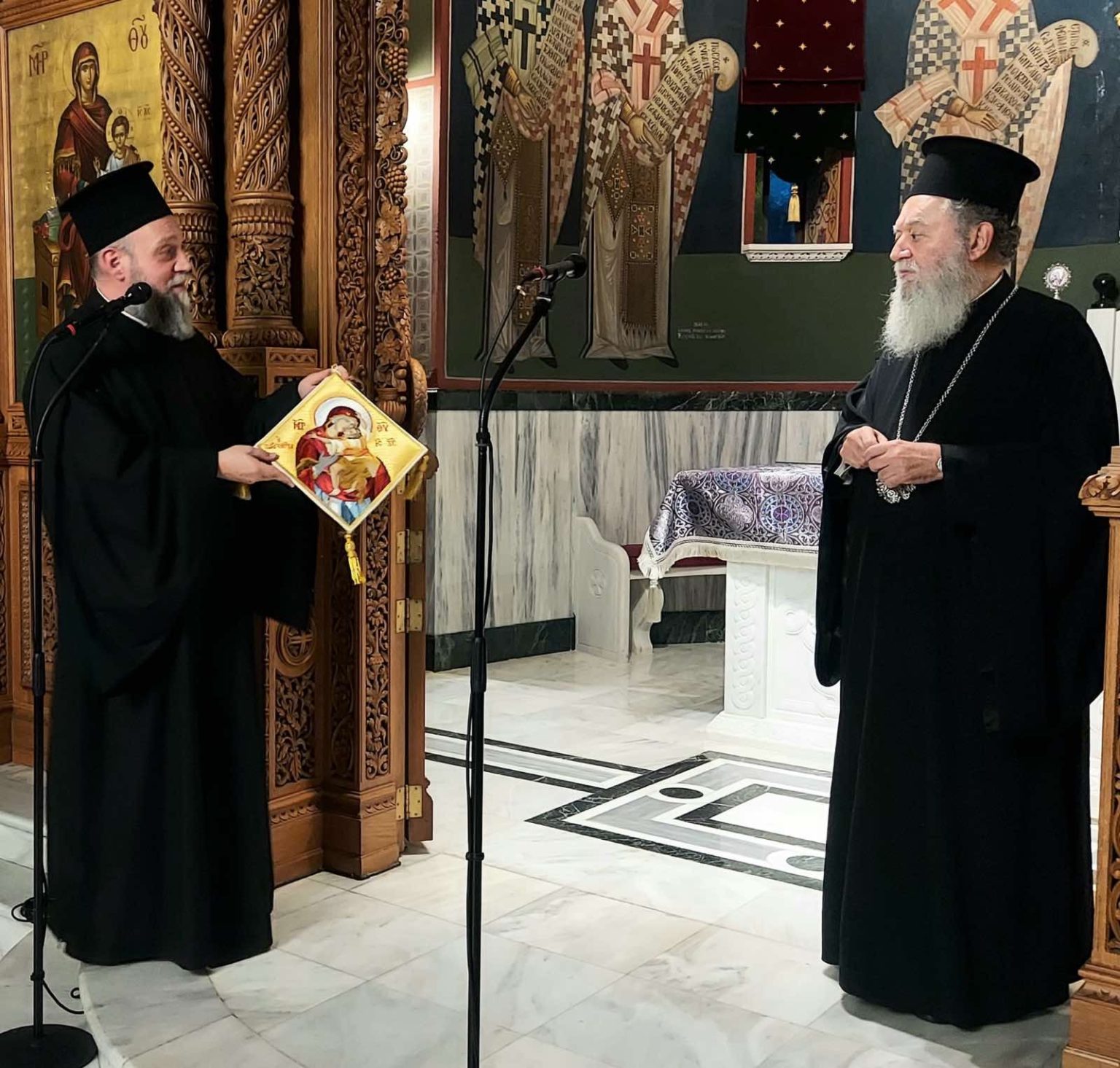 Ο Μητροπολίτης Χαλκίδος στον Άγιο Δημήτριο Νέας Ελβετίας Βύρωνα ...