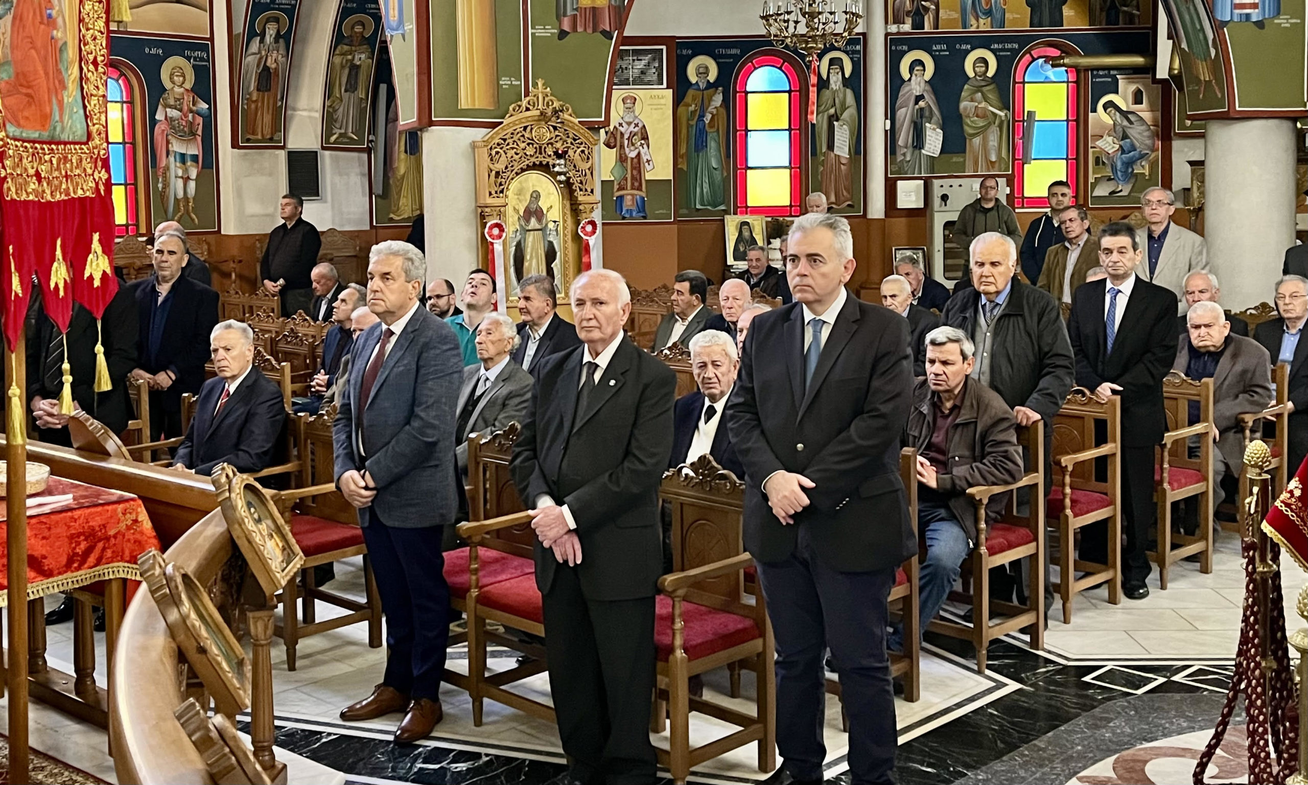 Ο Μάξιμος Χαρακόπουλος στην εορτή της Προστάτριας των αποστράτων της ...