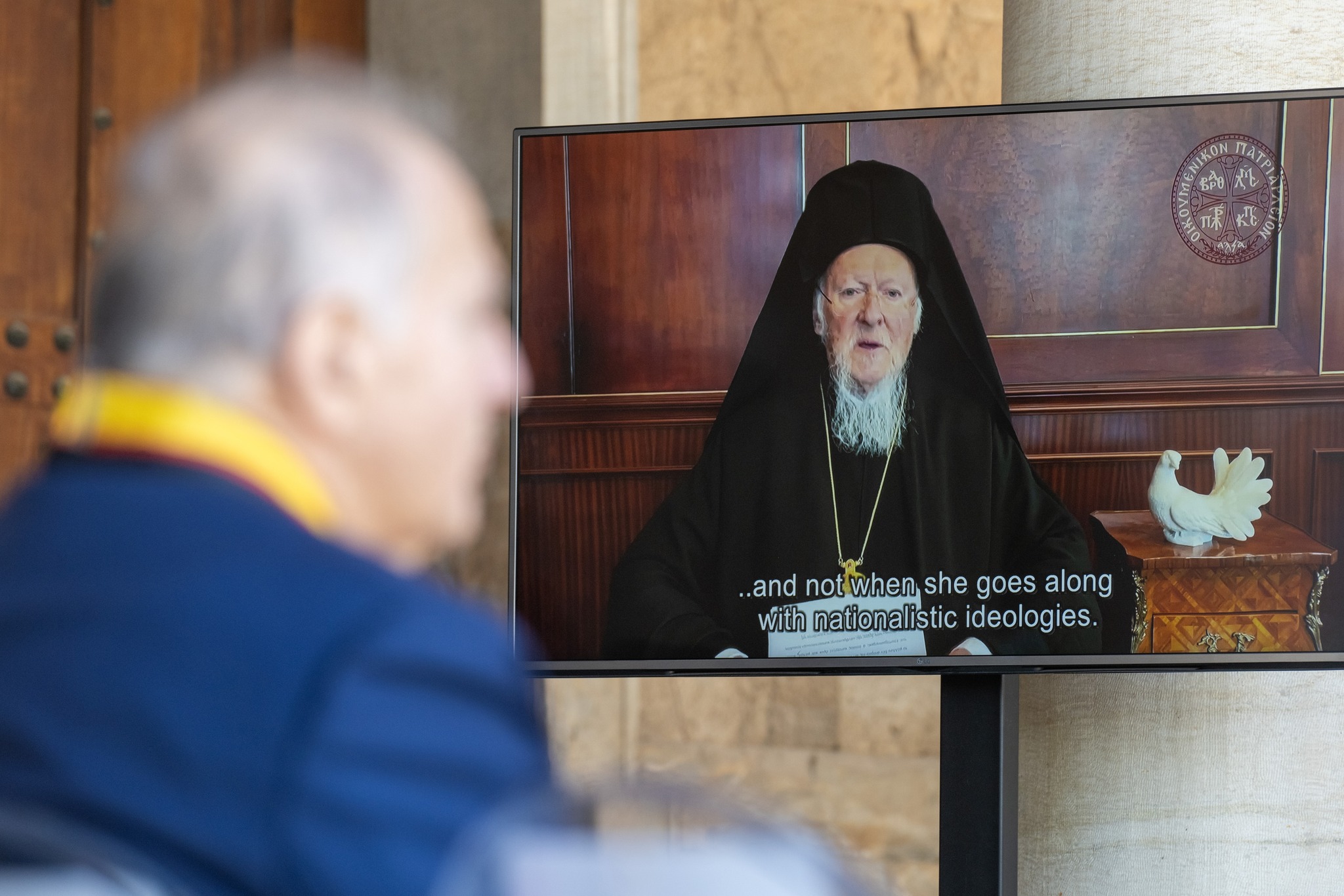Οικουμενικός Πατριάρχης: "H Εκκλησία αναδεικνύει την Αλήθειάν της όταν ...