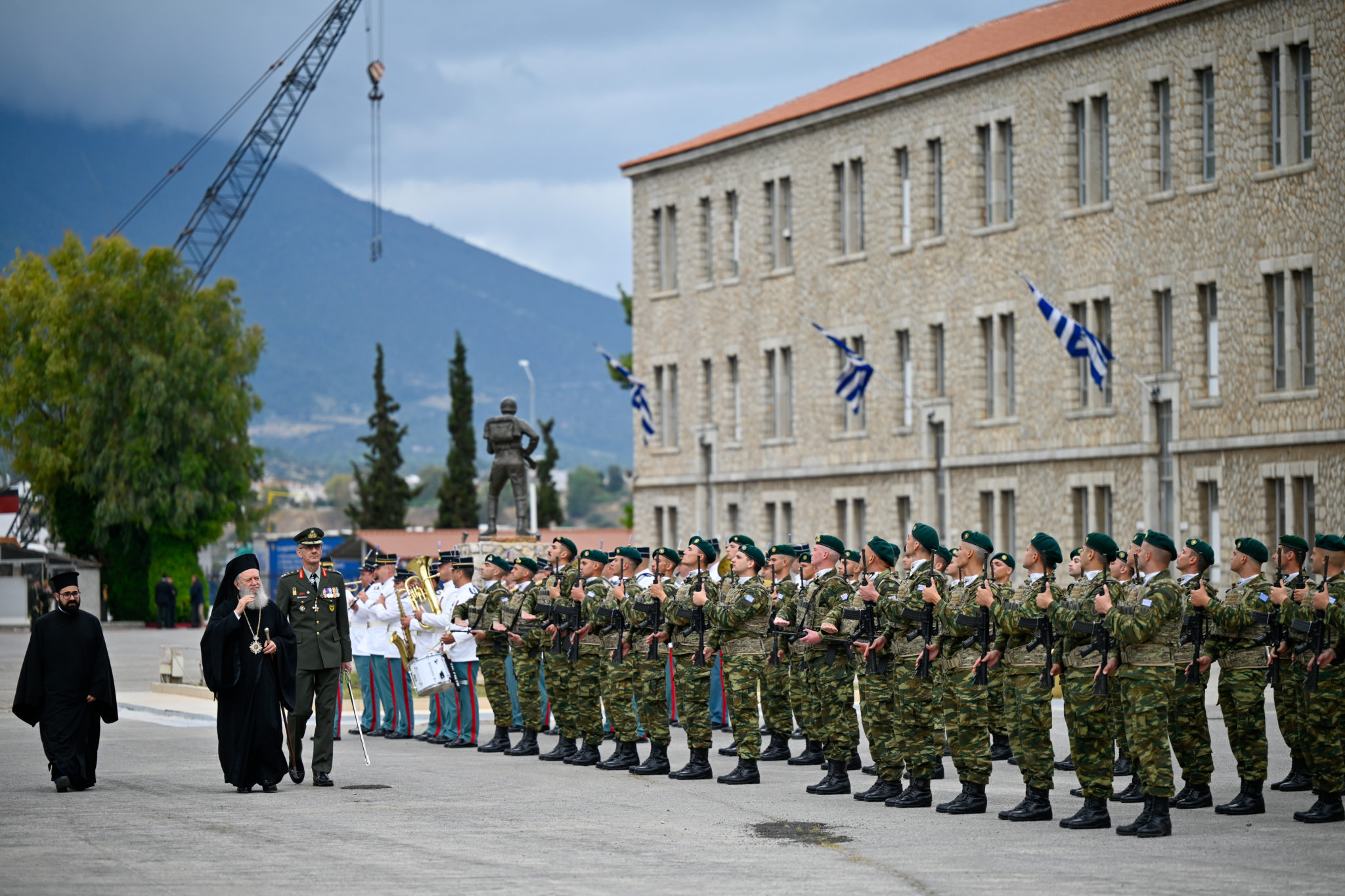 Ο εορτασμός του Προστάτη του Στρατού Ξηράς και του Πεζικού, Αγίου ...
