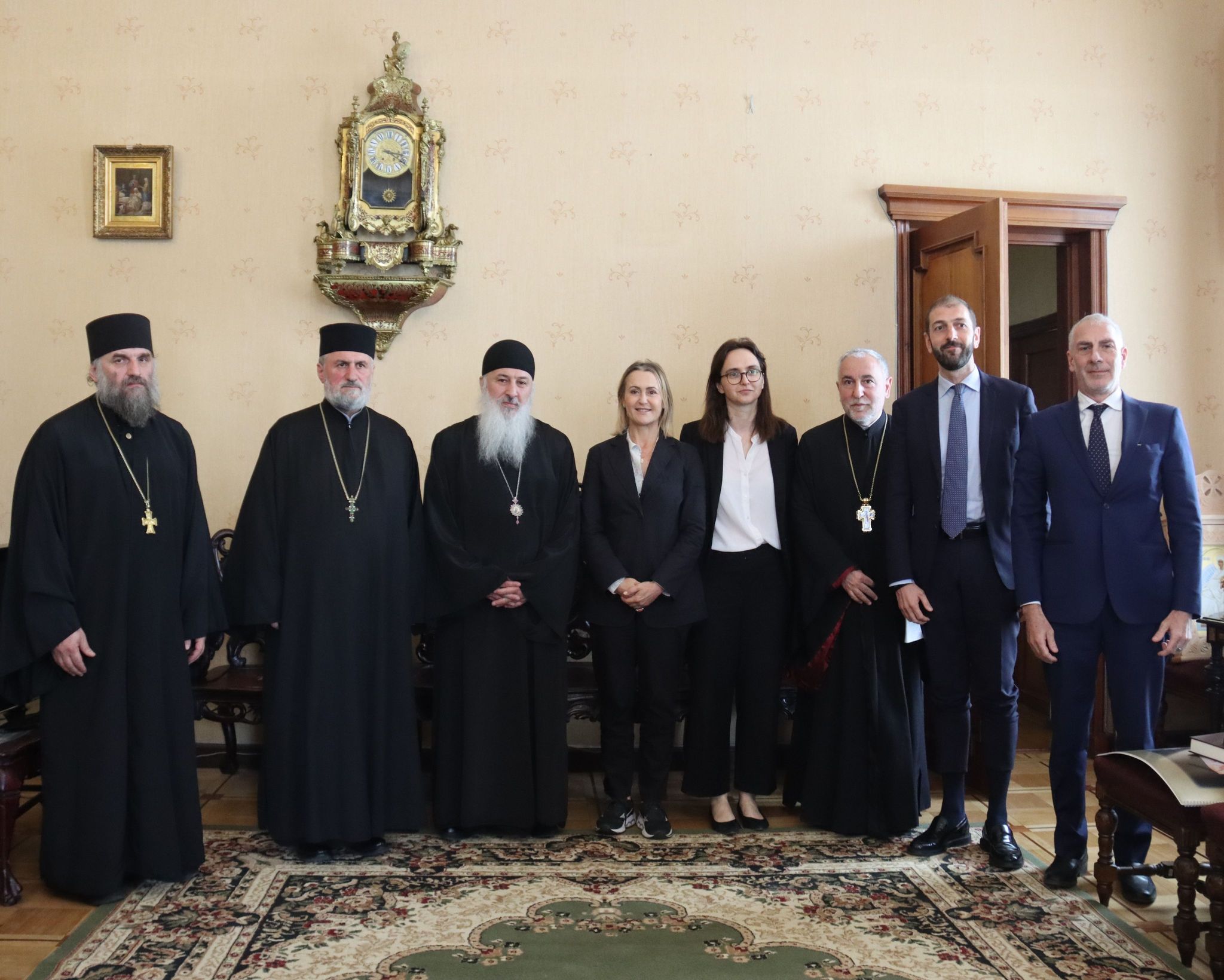 Επίσκεψη Ιταλών βουλευτών στο Πατριαρχείο Γεωργίας - Ορθοδοξία News Agency