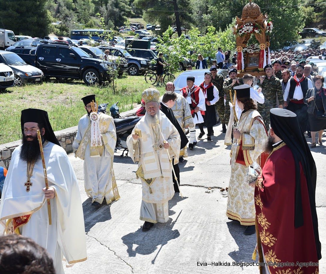 Η πανήγυρη της Ιεράς Μονής Αγίου Γεωργίου Αρμά Χαλκίδος - Ορθοδοξία ...