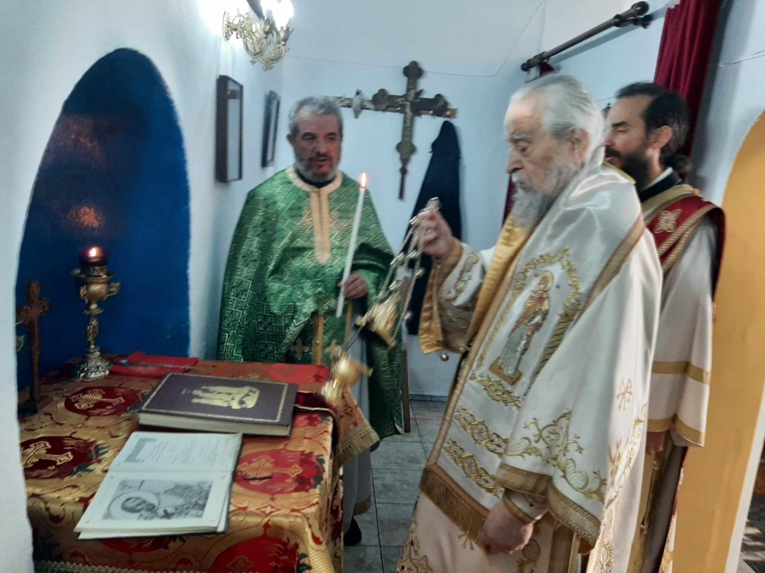 Η εορτή του Αγίου Ιωάννου του Θεολόγου στη Ιερά Μητρόπολη Καρυστίας και ...