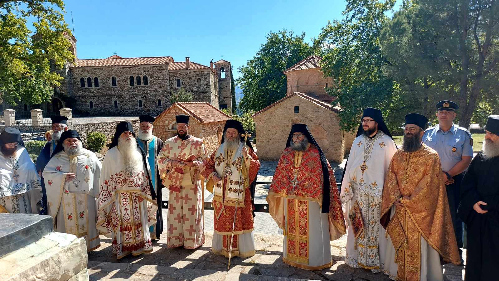 Το ετήσιο μνημόσυνο του Εθνεγέρτη Παλαιών Πατρών Γερμανού στη Μονή της ...