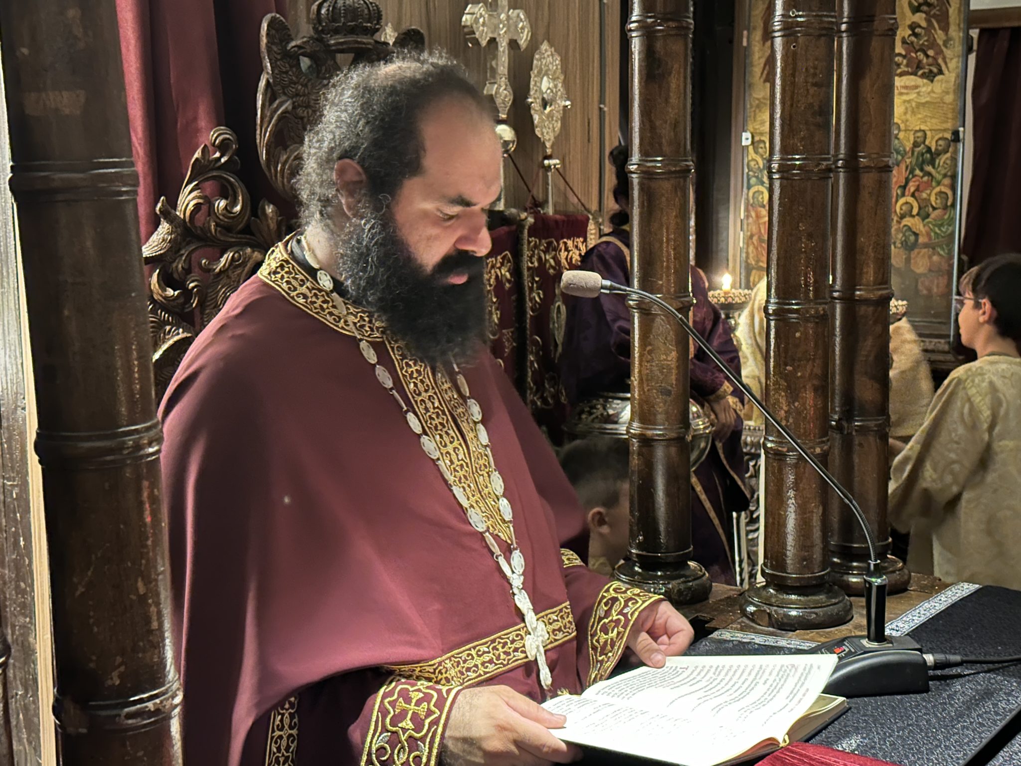Η ακολουθία των Αγίων και Αχράντων Παθών στην Ιερά Μητρόπολη Ταμασού ...