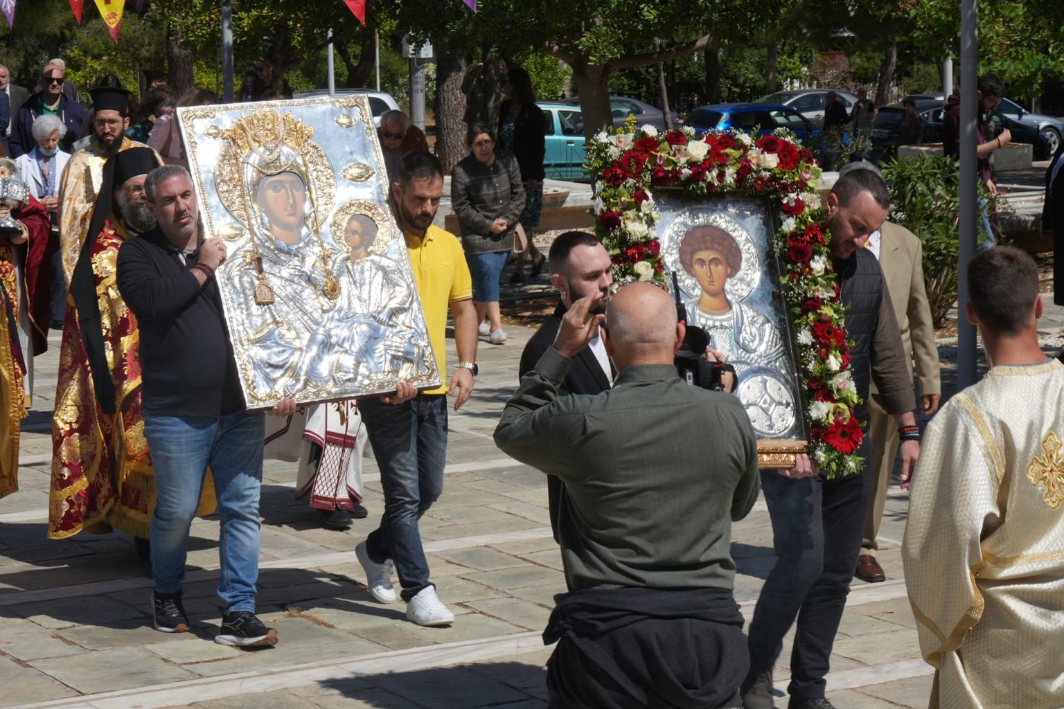 Η πανήγυρη της ενορίας του Αγίου Γεωργίου Παπάγου (ΦΩΤΟ) - Ορθοδοξία ...