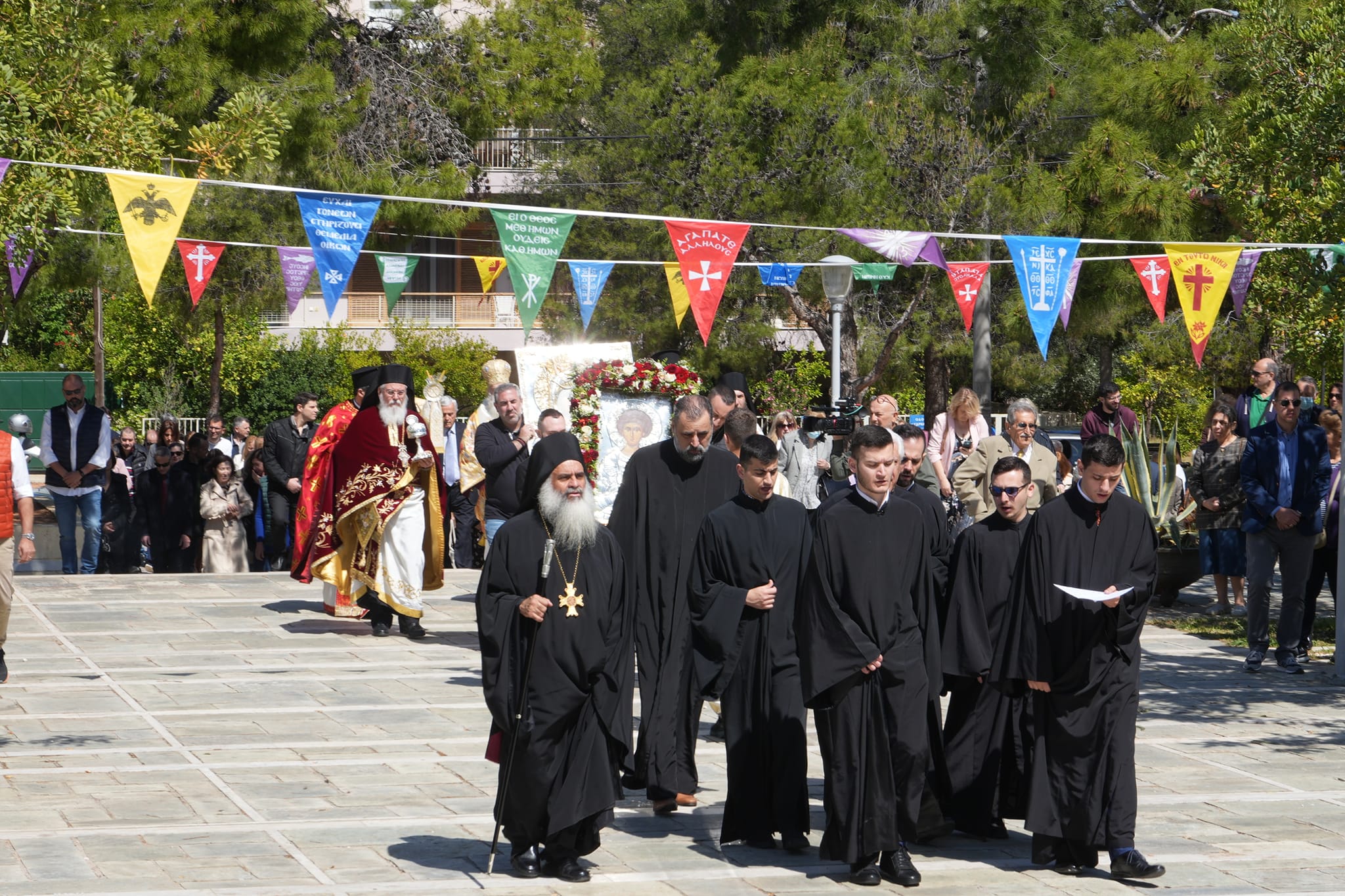Η πανήγυρη της ενορίας του Αγίου Γεωργίου Παπάγου (ΦΩΤΟ) - Ορθοδοξία ...