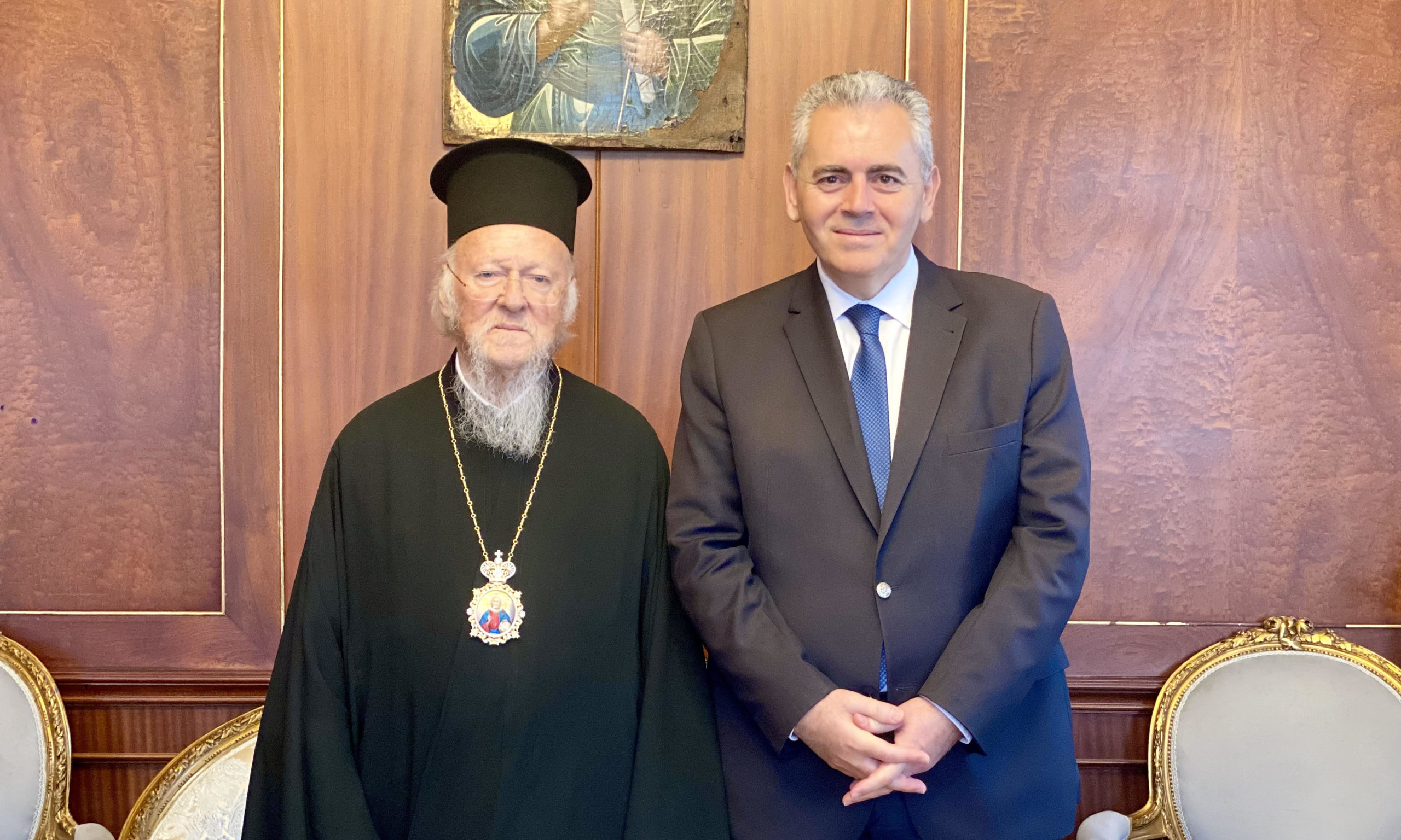 Μάξιμος Χαρακόπουλος με Οικουμενικό Πατριάρχη: Η “εποχή Βαρθολομαίου ...