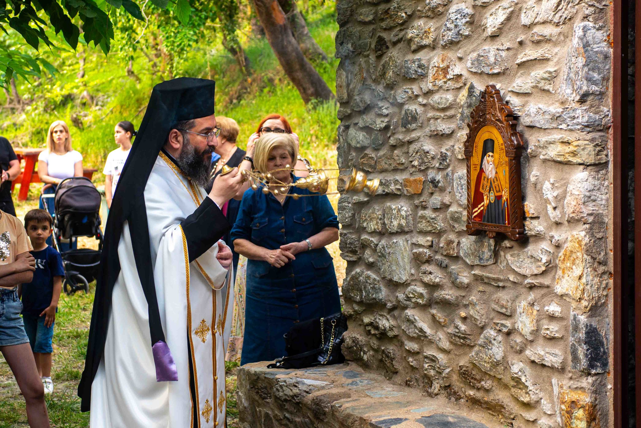 Ο εσπερινός του Αγίου Λουκά του Ιατρού στη Νέδουσα Μεσσηνίας ...