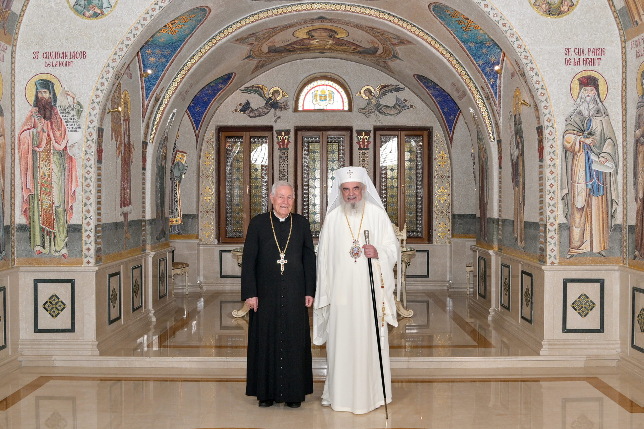 Episcopul romano-catolic emerit de Padova, Antonio Mattiazzo, a vizitat ...
