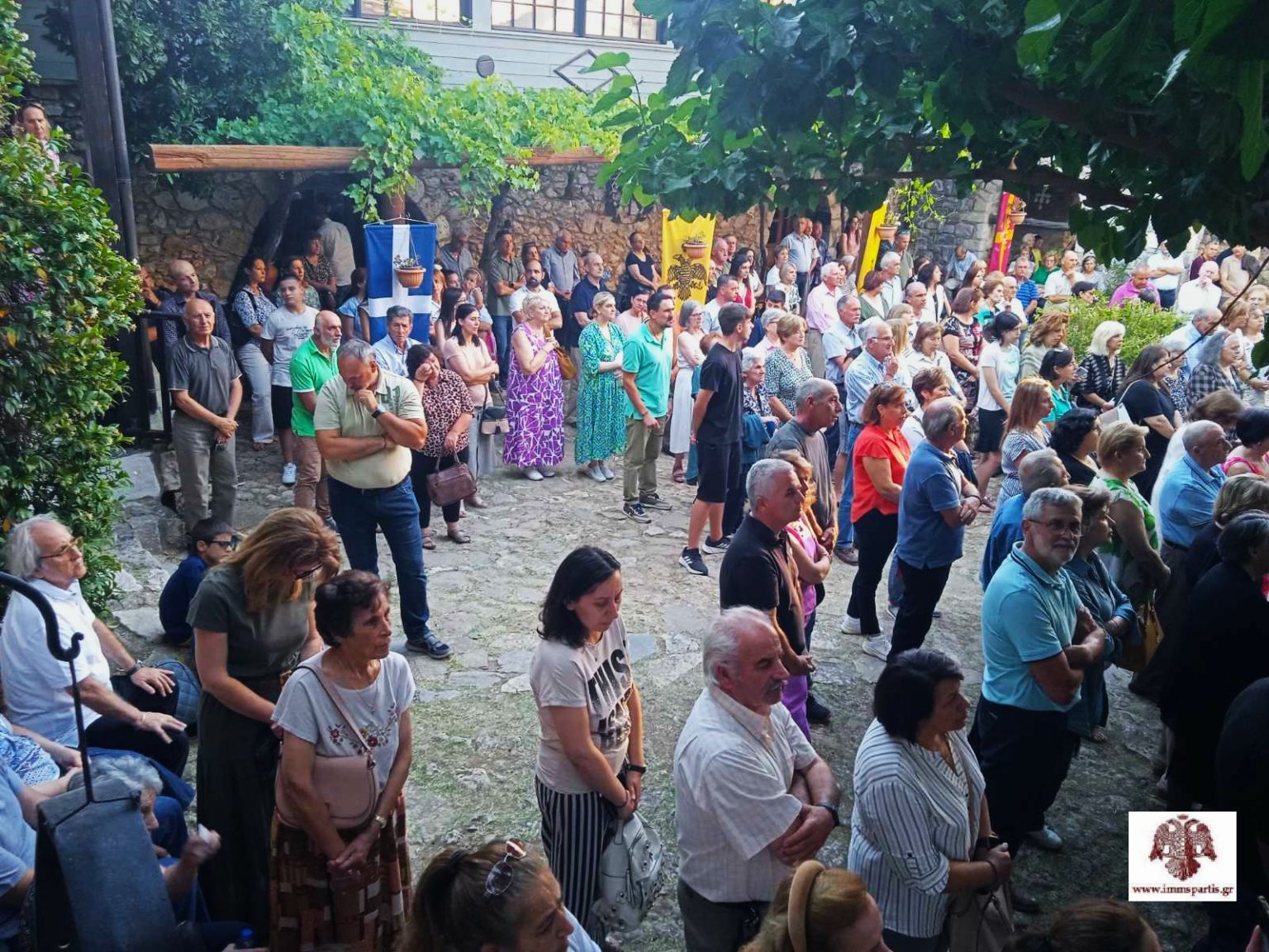 Πανηγύρισε η ιστορική Ιερά Μονή Αγίων Αναργύρων Πάρνωνα - Ορθοδοξία ...