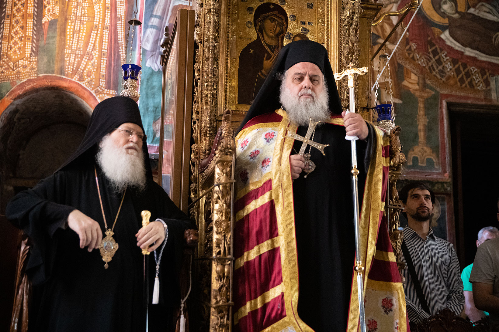 Υποδοχή του Μητροπολίτη Κιτίου στην Ι.Μ.Μ. Βατοπαιδίου (ΒΙΝΤΕΟ ...