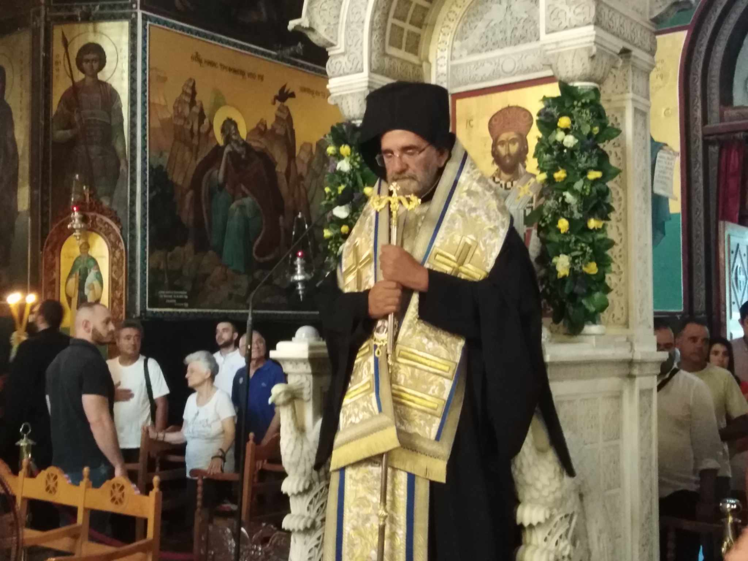 Ηθική έξαρση για τον Προφήτη Ηλία, στην ομώνυμη εκκλησία του Παγκρατίου ...