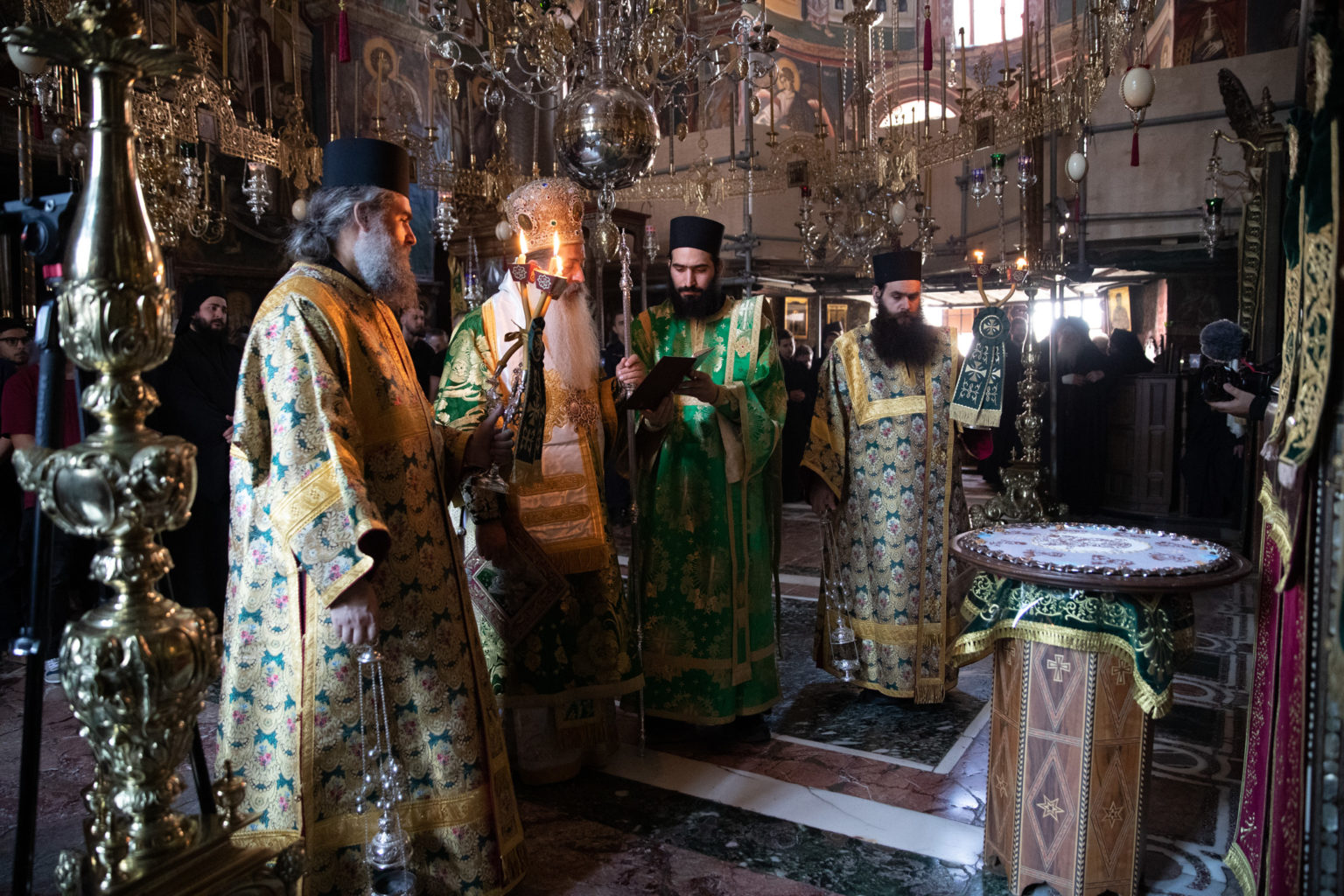 Η πανήγυρη της Συνάξεως των Βατοπαιδινών Πατέρων (ΦΩΤΟ - BINTEO ...