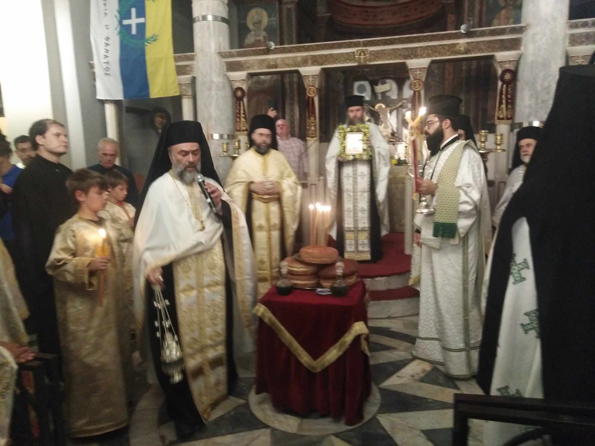 Κατανυκτικός ύμνος για την Μεταμόρφωση του Σωτήρος, στον ομώνυμο ναό ...