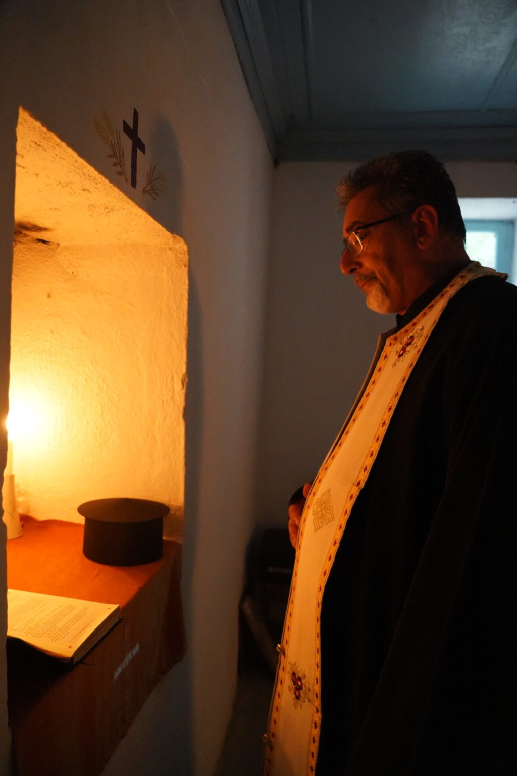 Ο Οικουμενικός Πατριάρχης στο Εξωκκλήσι του Αγίου Χαραλάμπους στην ...