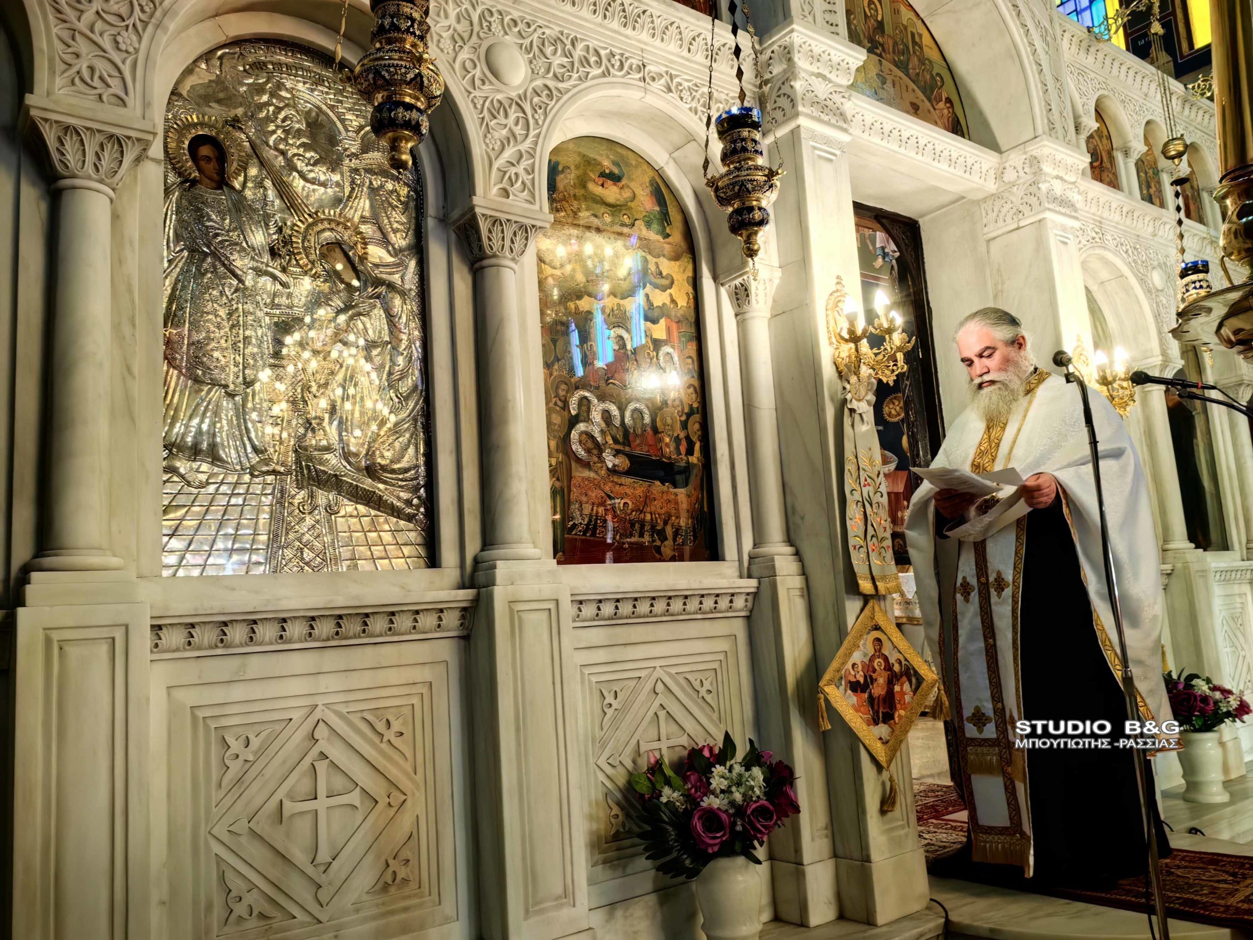 Πρώτη Παράκληση Δεκαπενταύγουστου στην Ευαγγελίστρια Ναυπλίου ...