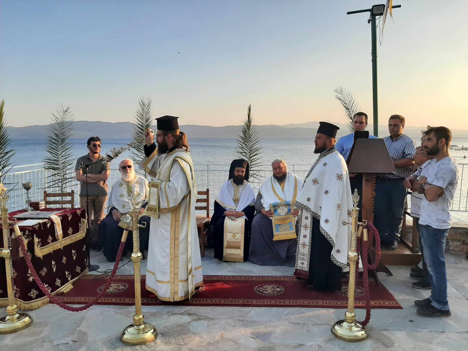 Πανηγυρικός Εσπερινός Αποδόσεως Κοιμήσεως της Θεοτόκου στην Κακιά Σκάλα ...