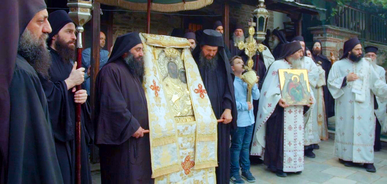 Λιτανεία εικόνων της Παναγίας της Βηματαρίσσης και του Προφήτου Ηλιού ...