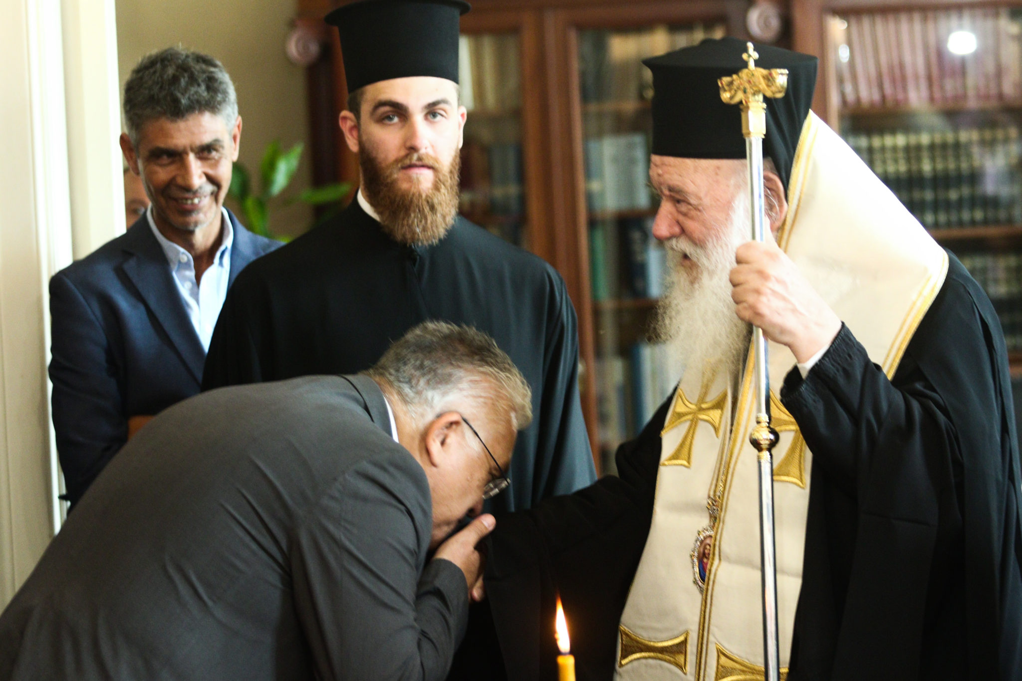 ΕΚΠΑ: Ο Αρχιεπίσκοπος Αθηνών τέλεσε τον Αγιασμό για τη νέα ακαδημαϊκή ...