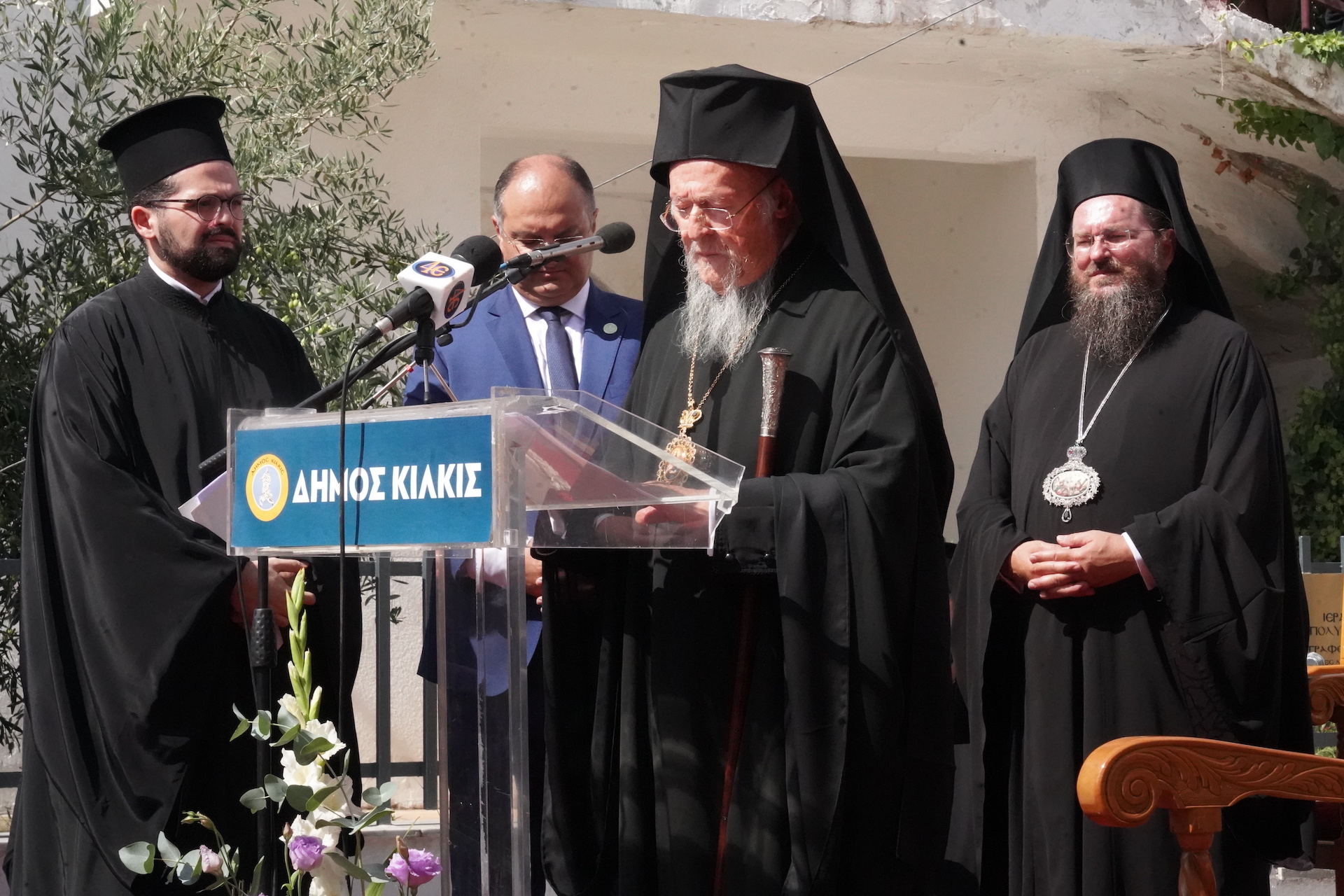 Ecumenical Patriarch Bartholomew honored as an Honorary Citizen of ...
