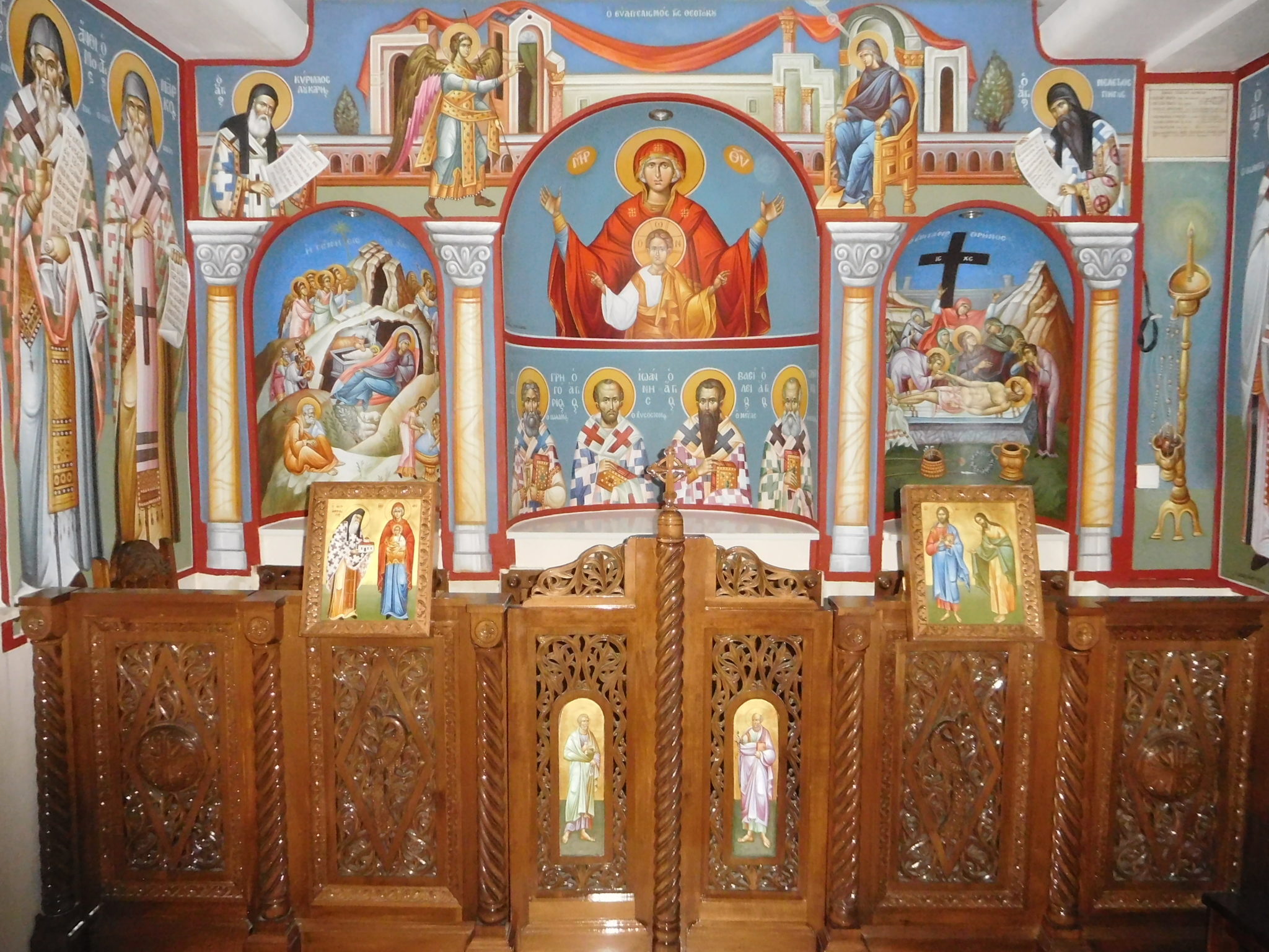 Θυρανοίξια Παρεκκλησίου Οσίου Αμφιλοχίου του εν Πάτμω και υποδοχή ...