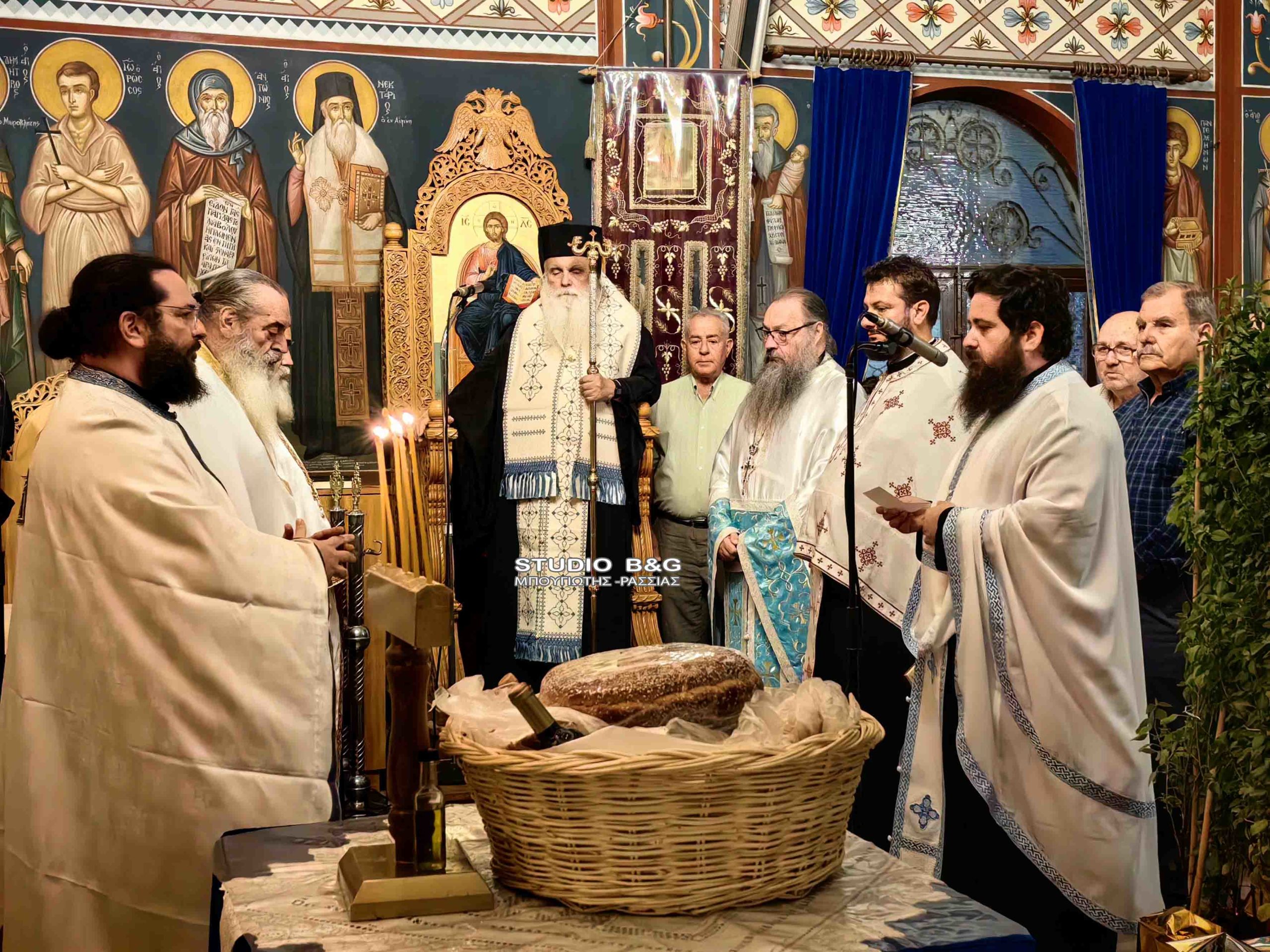 Αρχιερατικός Εσπερινός Υψώσεως του Τιμίου Σταυρού στον Ιερό Ναό Αγίου ...