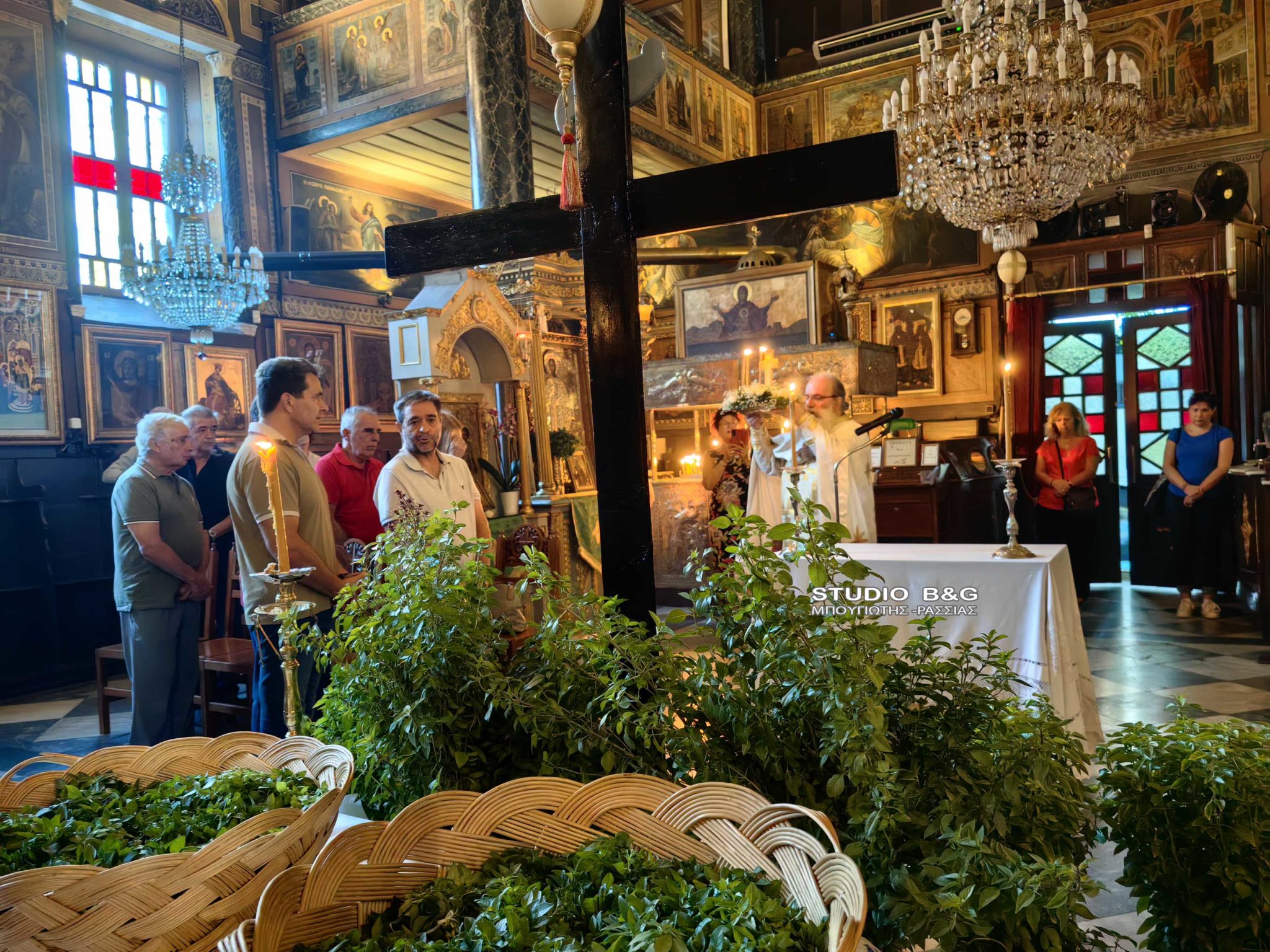 Στον ιστορικό Ιερό Ναό Παναγίας Ναυπλίου η εορτή της Υψώσεως του Τιμίου ...