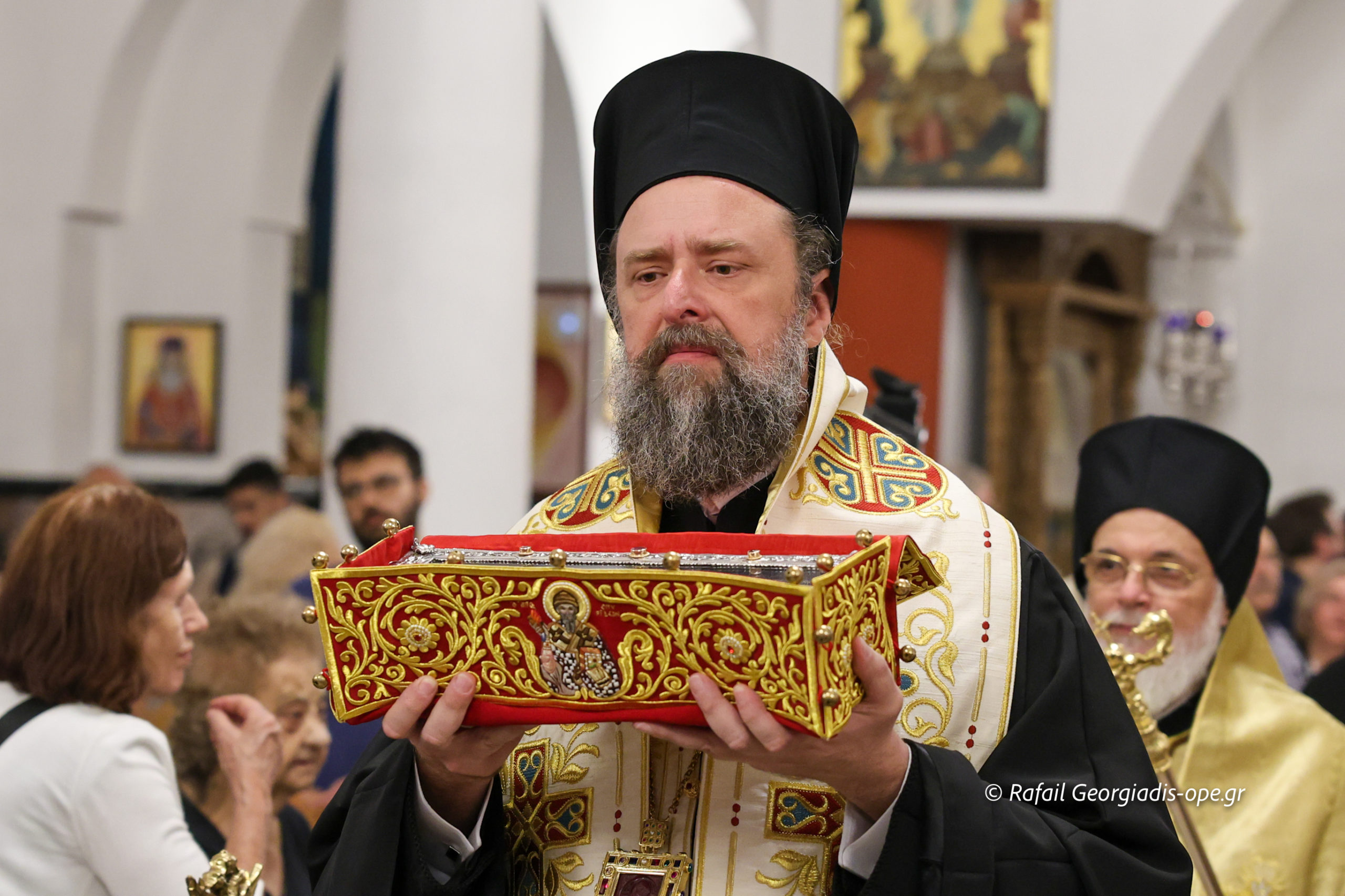 Υποδοχή Τιμίας Χειρός του Αγίου Σπυρίδωνος στην Τριανδρία Θεσσαλονίκης ...
